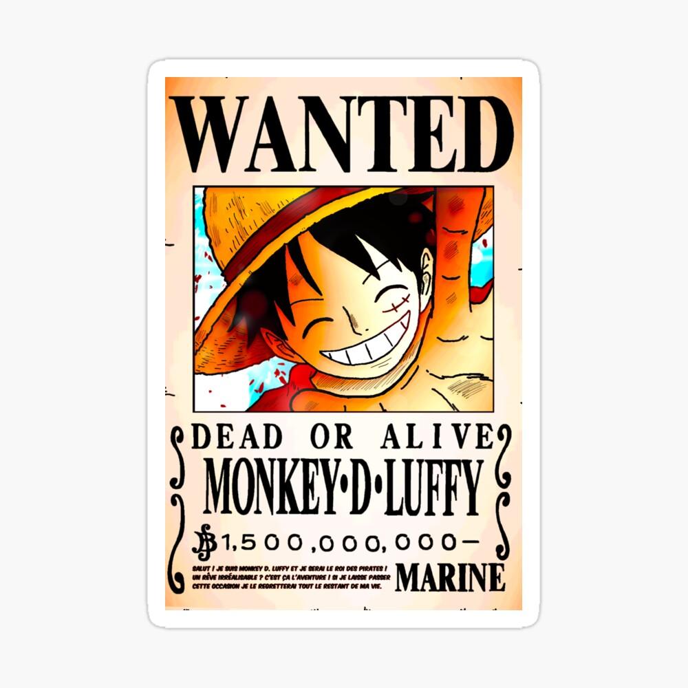 Luffy Wanted Poster Wallpapers - Top Free Luffy Wanted Poster ...