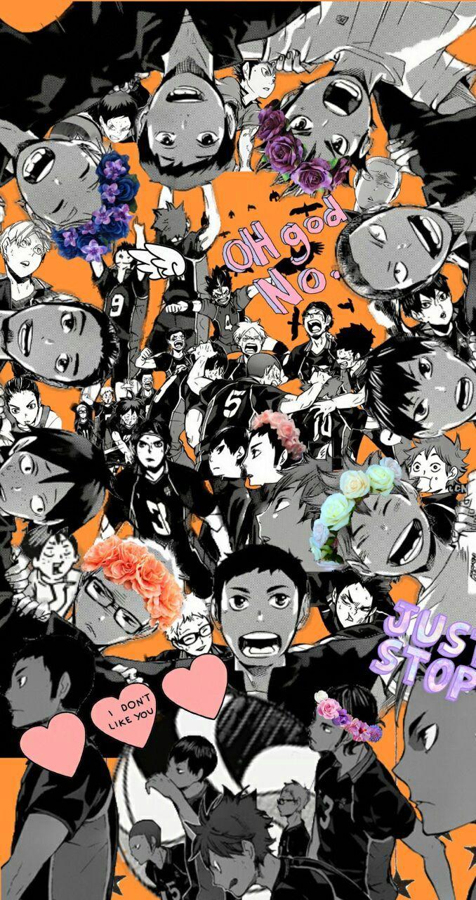 Haikyuu Collage Wallpapers - Top Free Haikyuu Collage Backgrounds ...