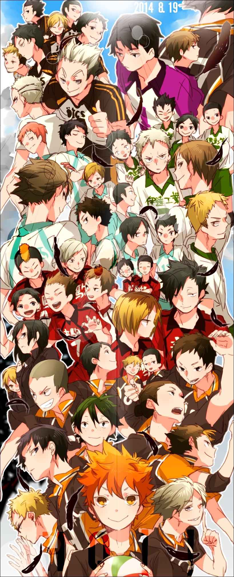 Haikyuu Collage Wallpapers - Top Free Haikyuu Collage Backgrounds ...