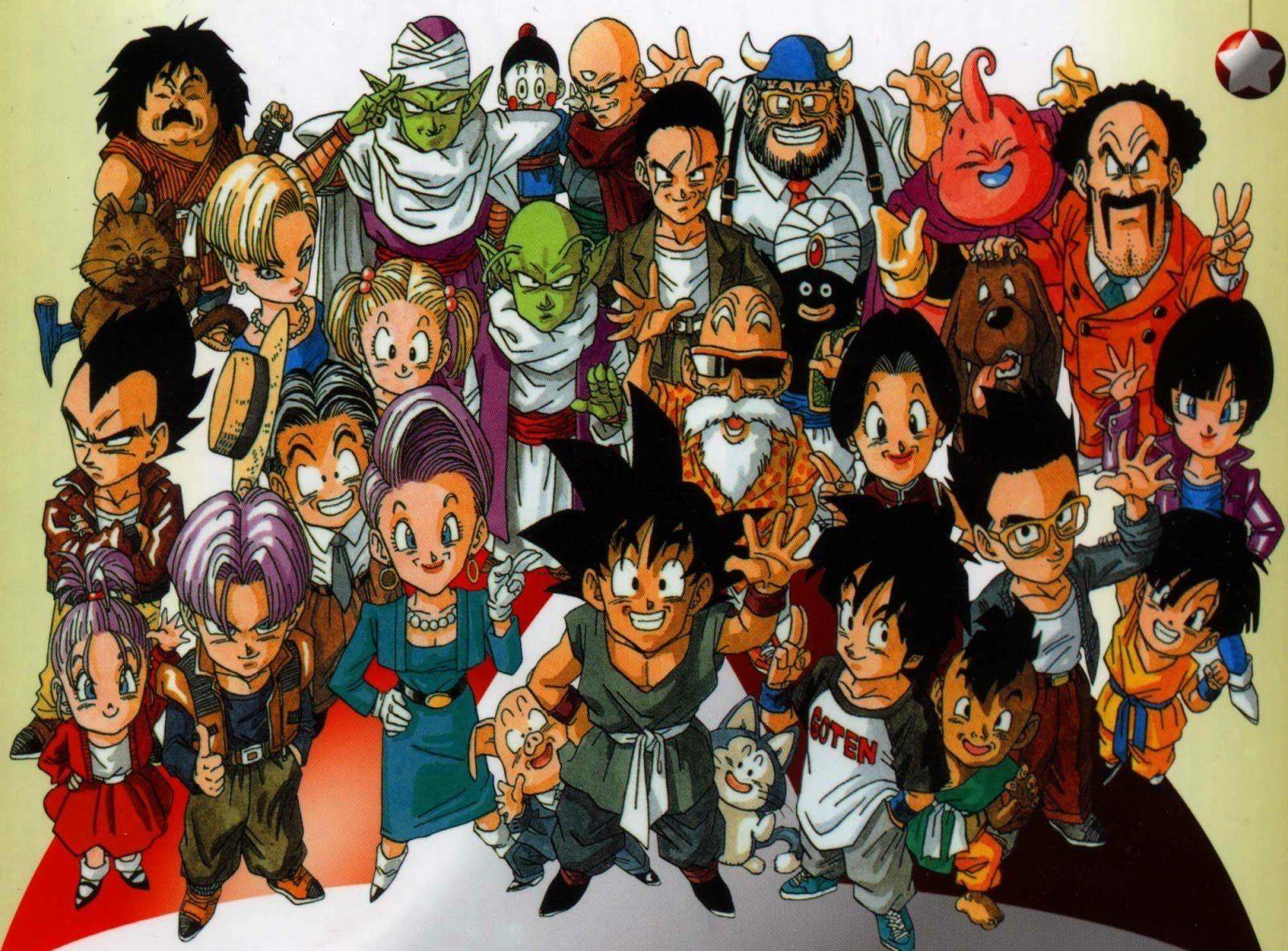 Dragon Ball Z Characters Wallpapers - Top Free Dragon Ball Z Characters ...