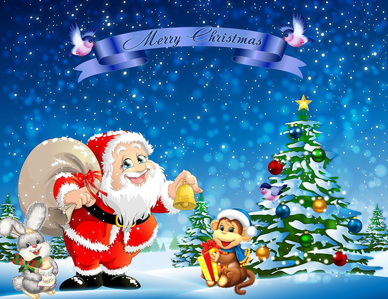 Santa Desktop Wallpapers - Top Free Santa Desktop Backgrounds ...