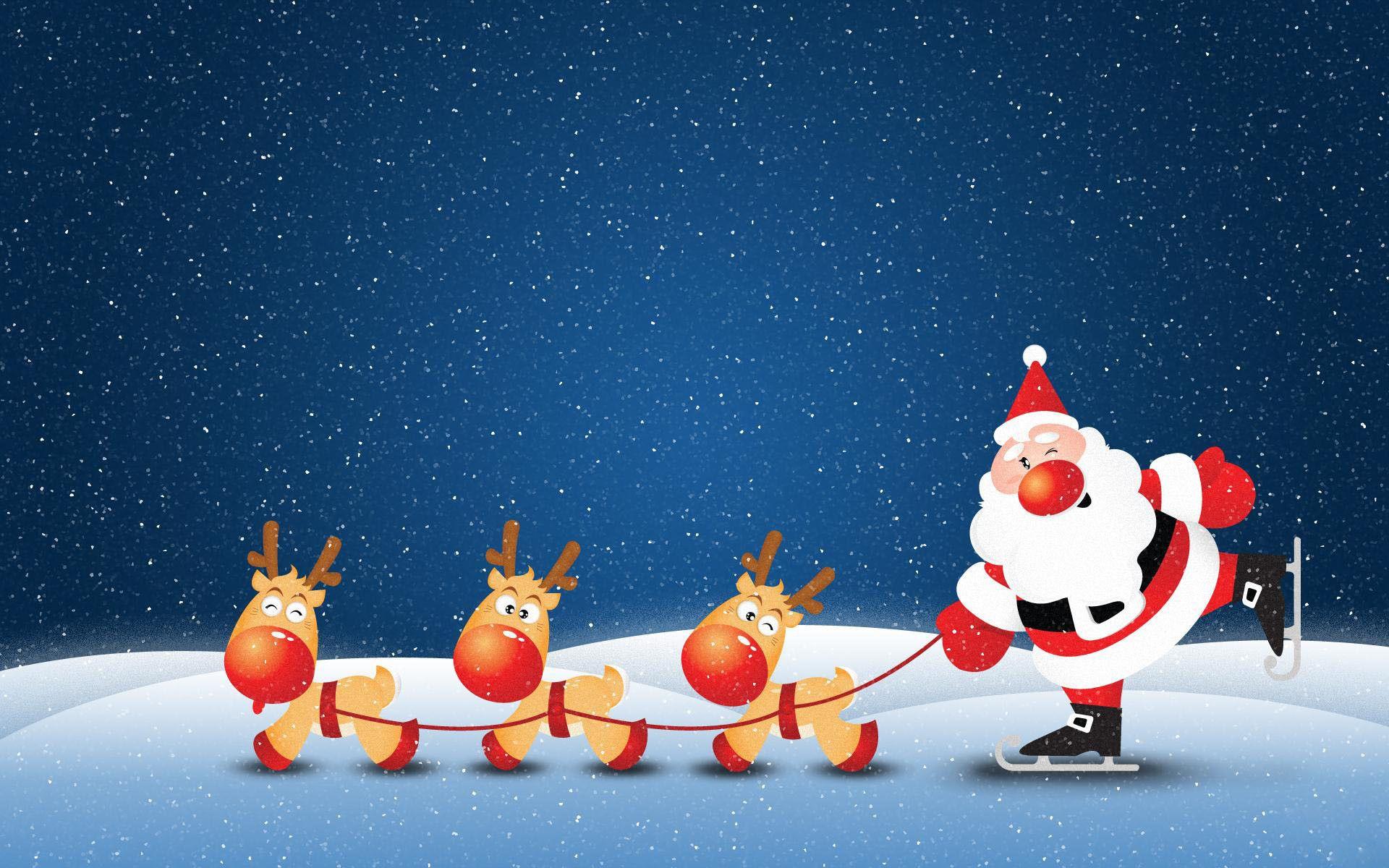 Santa Desktop Wallpapers - Top Free Santa Desktop Backgrounds ...
