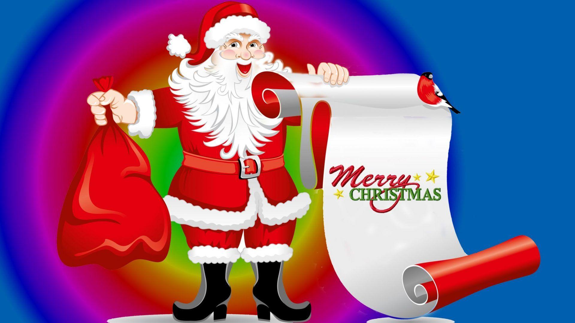 Santa Desktop Wallpapers - Top Free Santa Desktop Backgrounds ...