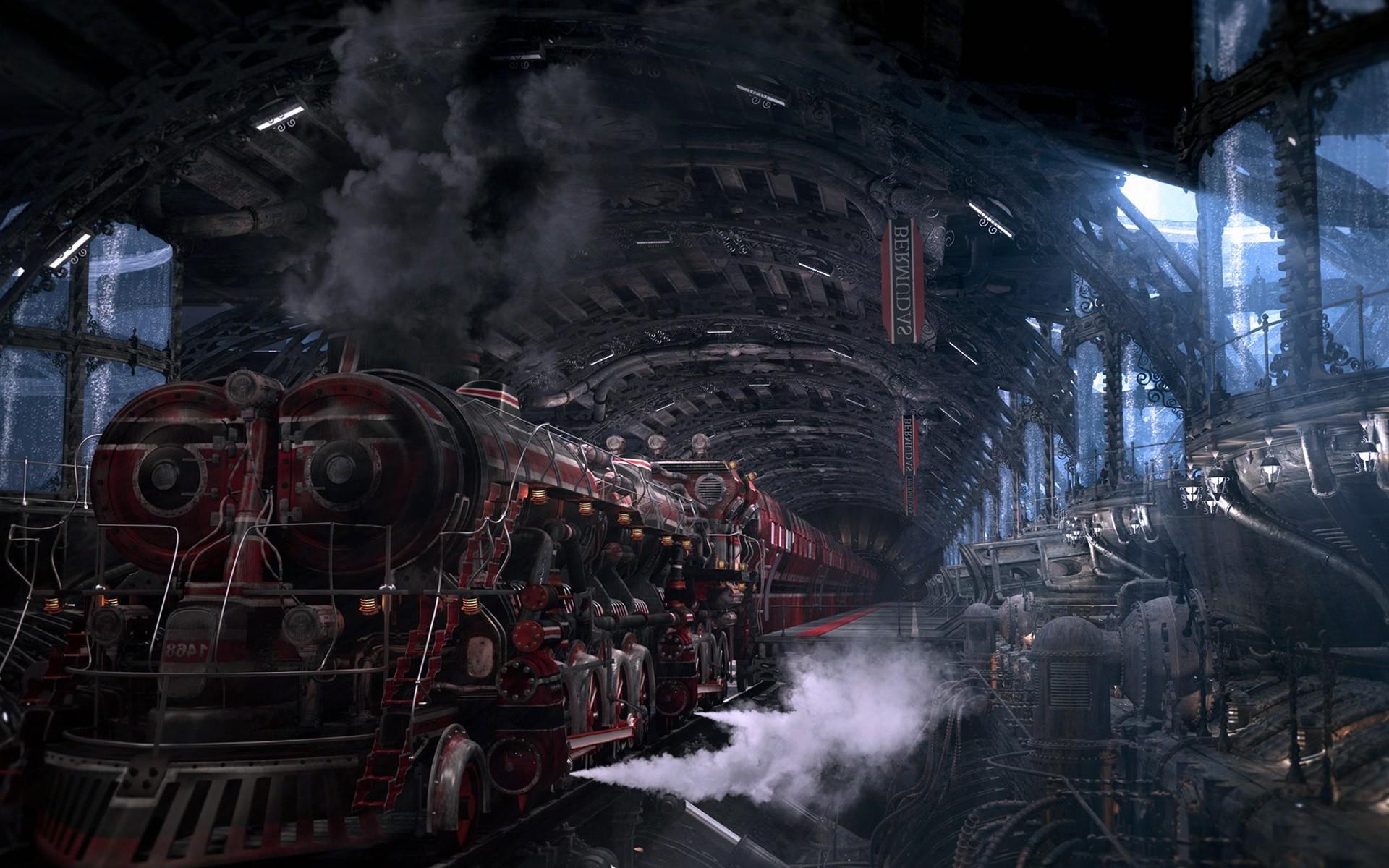Old Train Station Wallpapers - Top Free Old Train Station Backgrounds ...