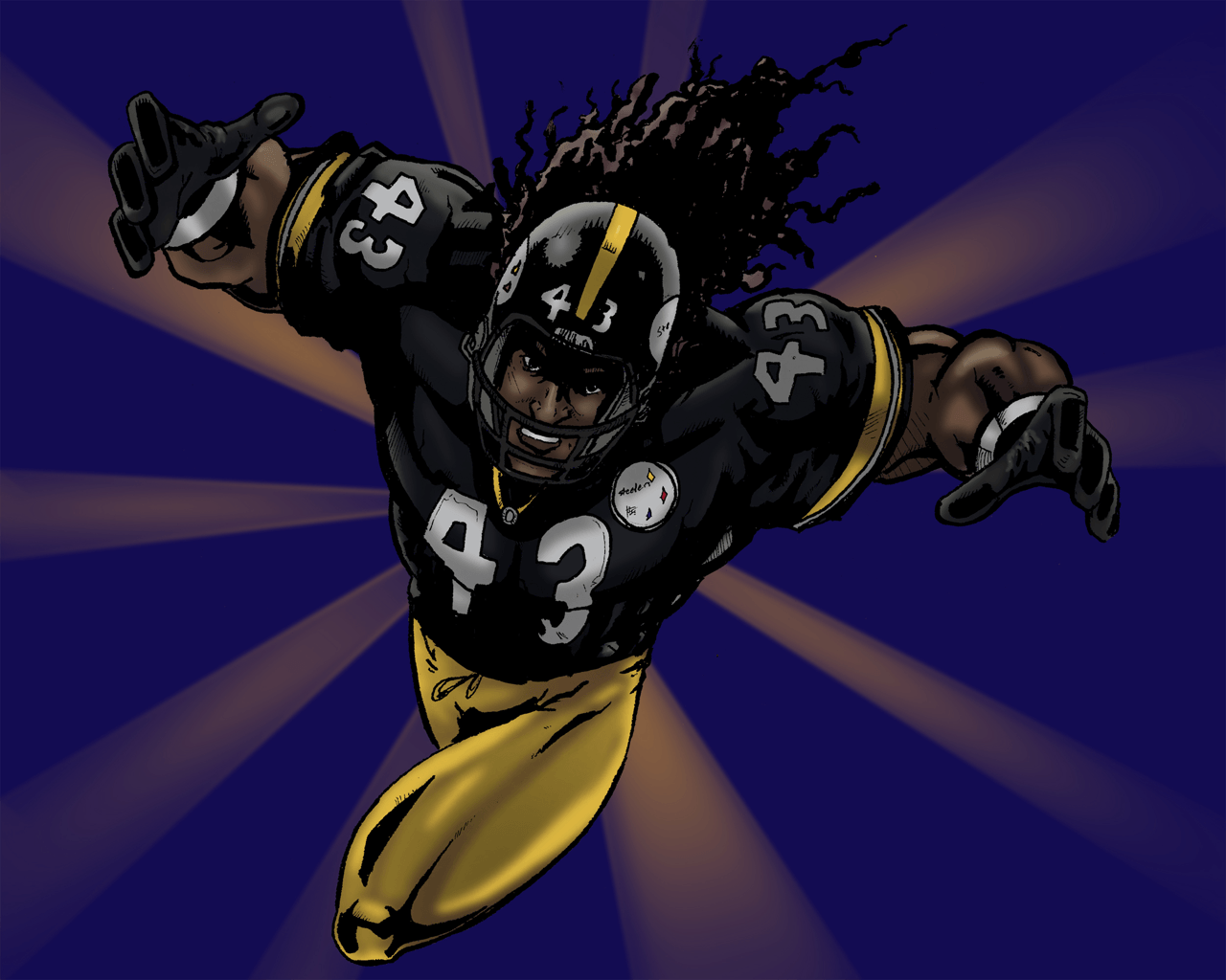 Steelers Cartoon Wallpapers - Top Free Steelers Cartoon Backgrounds ...