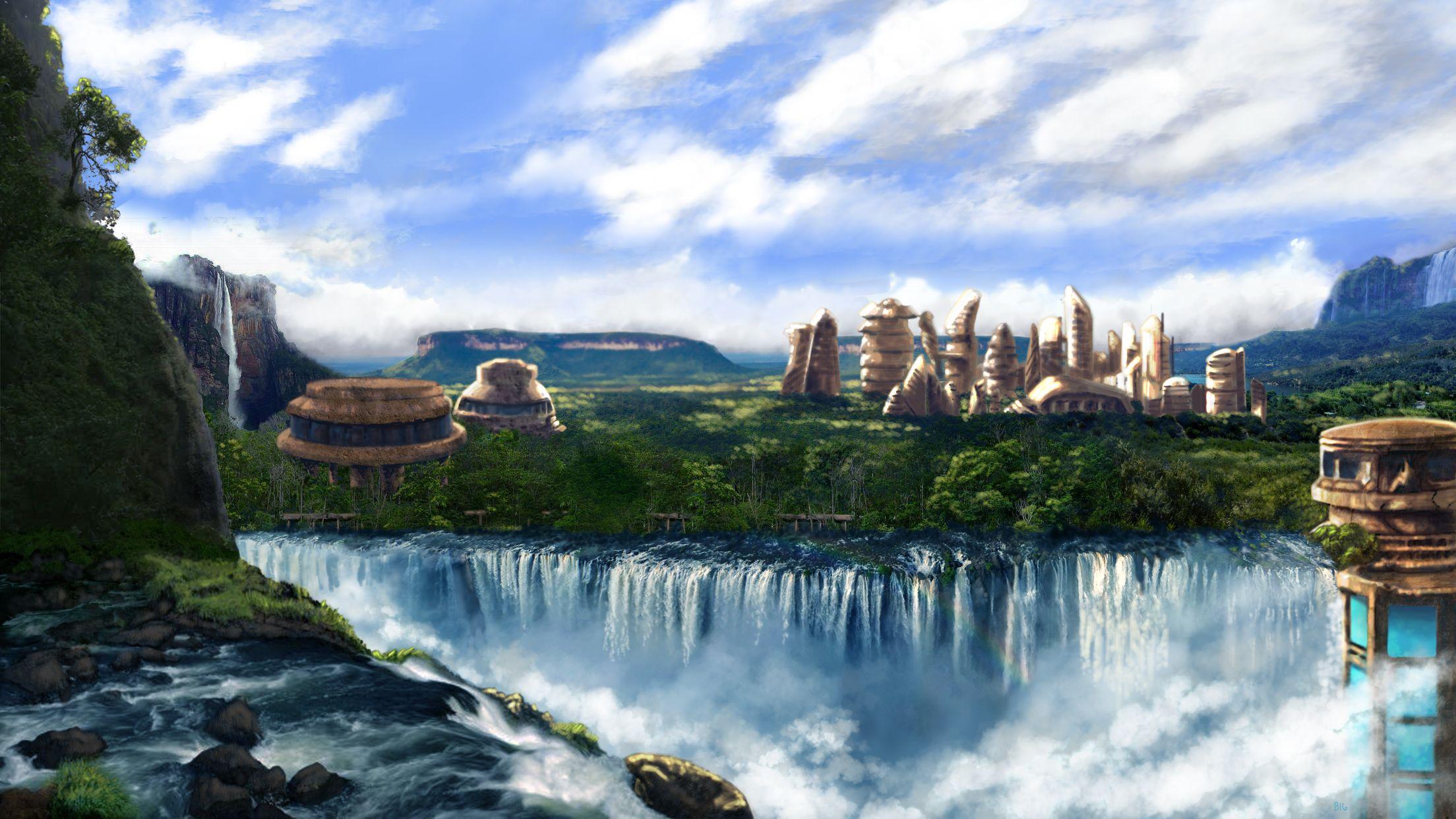 Wakanda Landscape Wallpapers - Top Free Wakanda Landscape Backgrounds ...