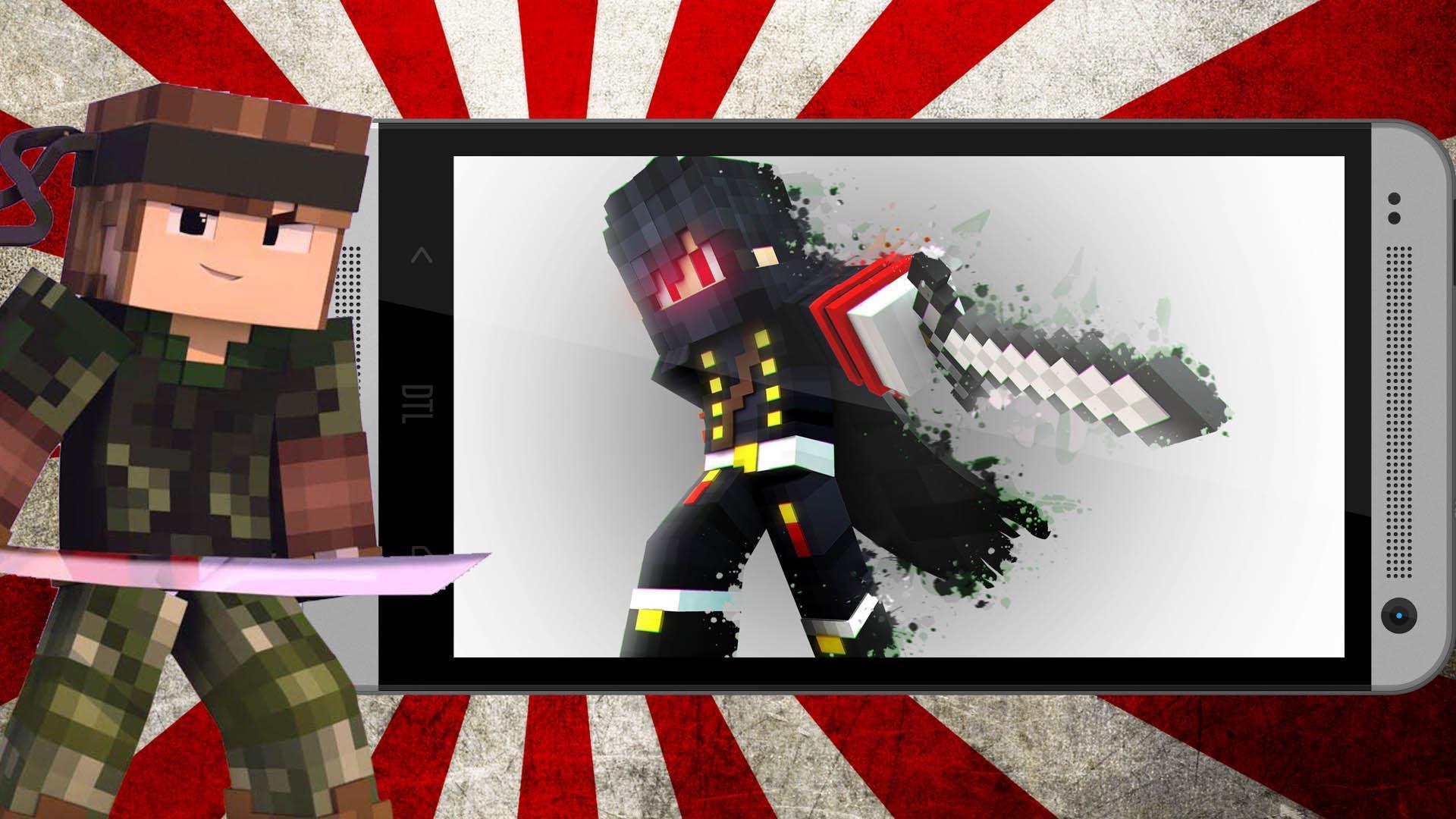 Minecraft Ninja Wallpapers - Top Free Minecraft Ninja Backgrounds ...