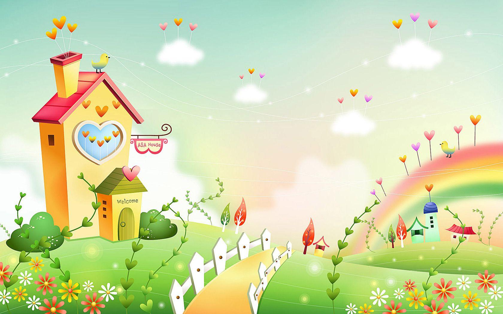 Kids Rainbow Wallpapers - Top Free Kids Rainbow Backgrounds ...