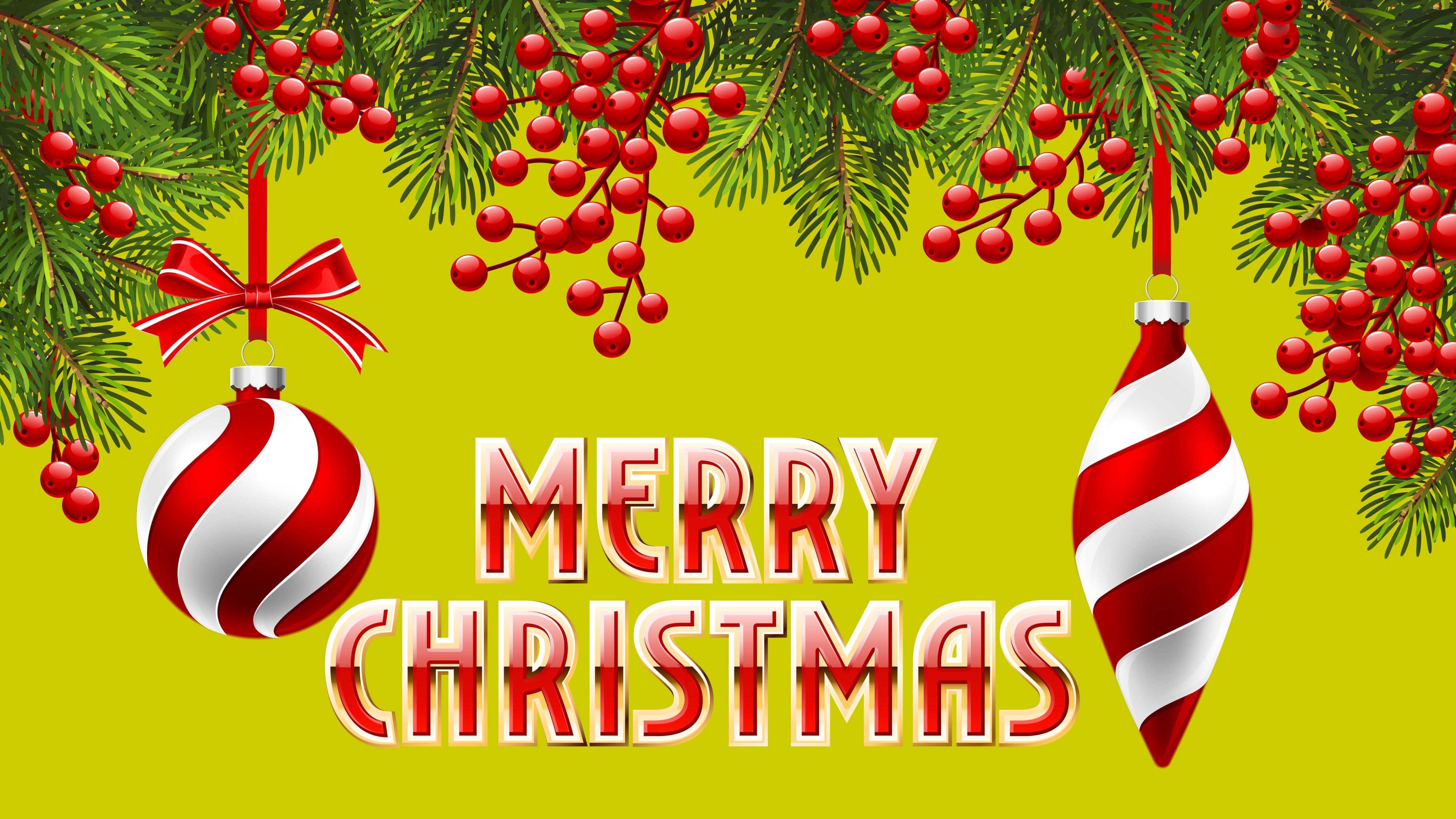 Merry Christmas 4K Wallpapers - Top Free Merry Christmas 4K Backgrounds - WallpaperAccess