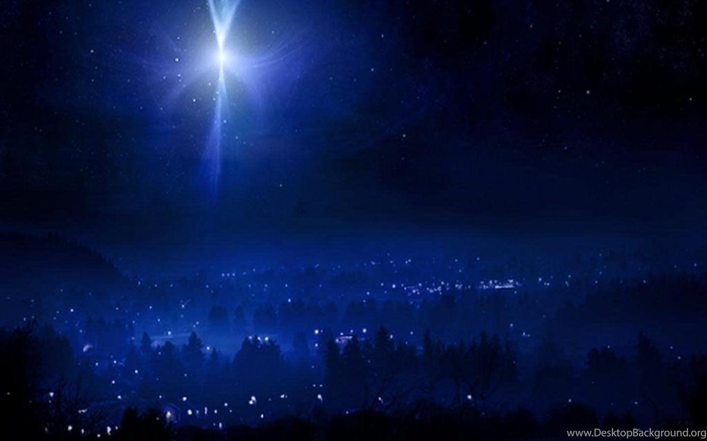 Starry Christmas Night Sky Wallpapers - Top Free Starry Christmas Night ...