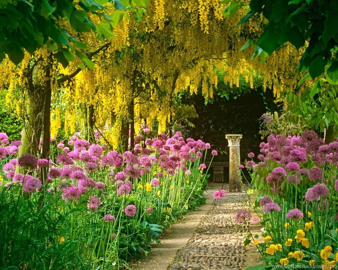 Natural Garden Wallpapers - Top Free Natural Garden Backgrounds ...