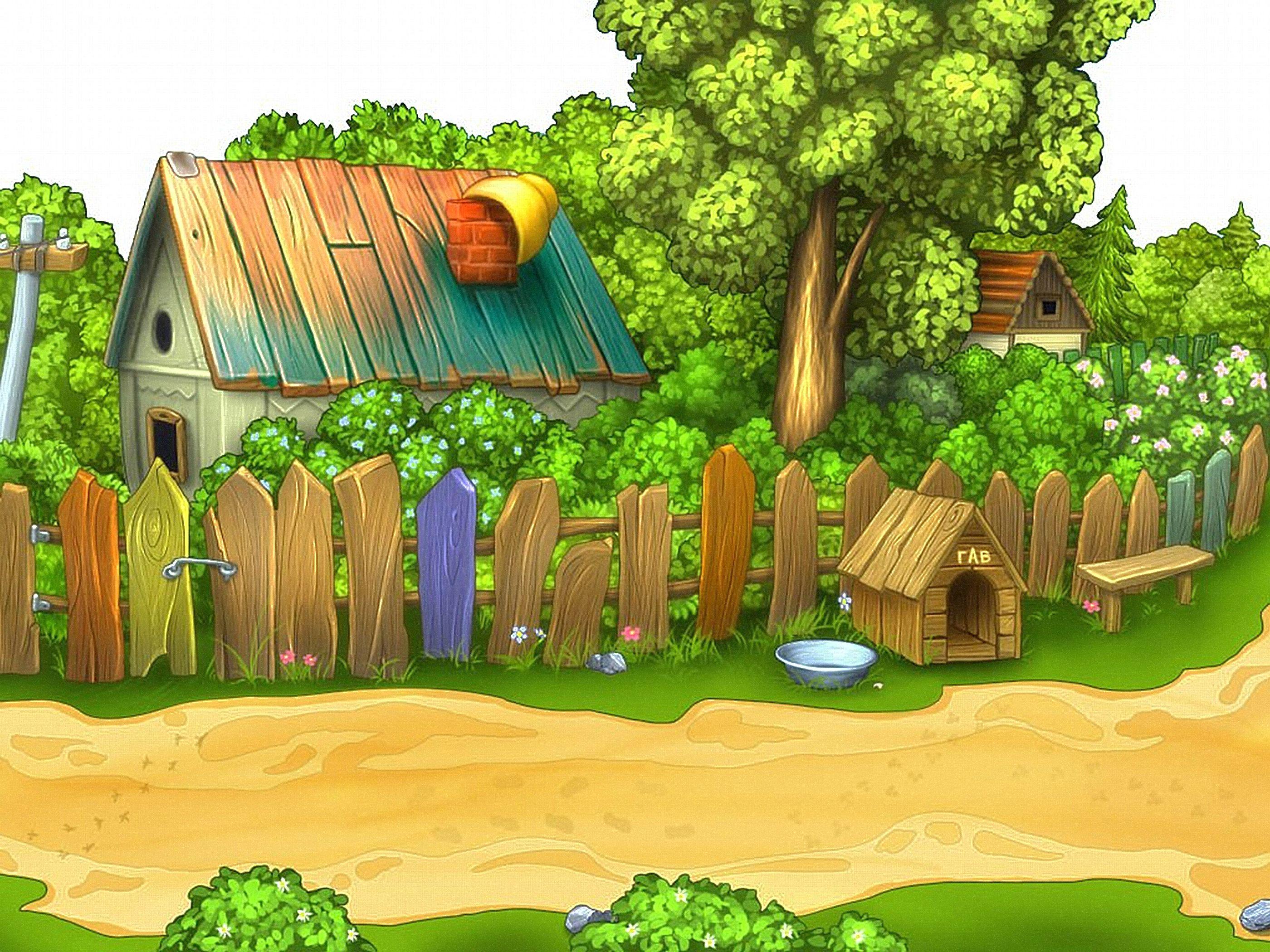 Cartoon Village Wallpapers - Top Free Cartoon Village Backgrounds ...