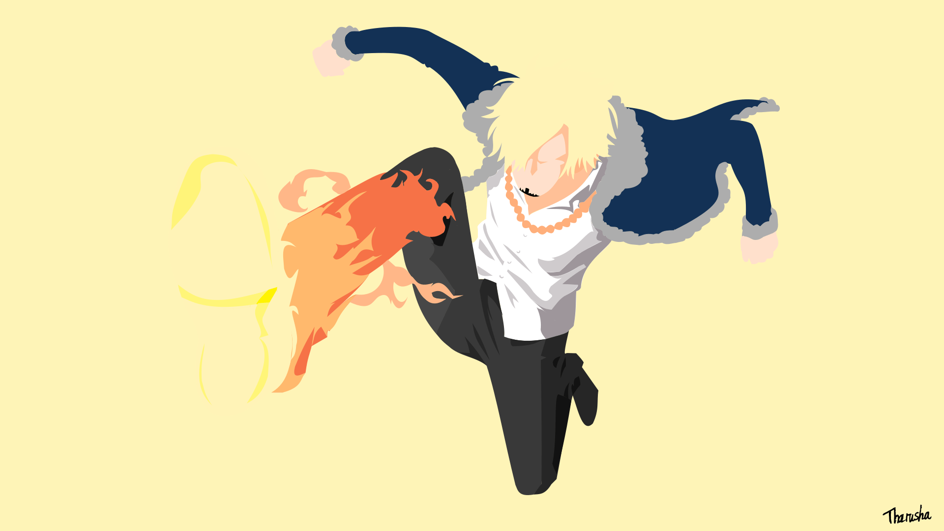 Sanji Minimalist Wallpapers - Top Free Sanji Minimalist Backgrounds ...