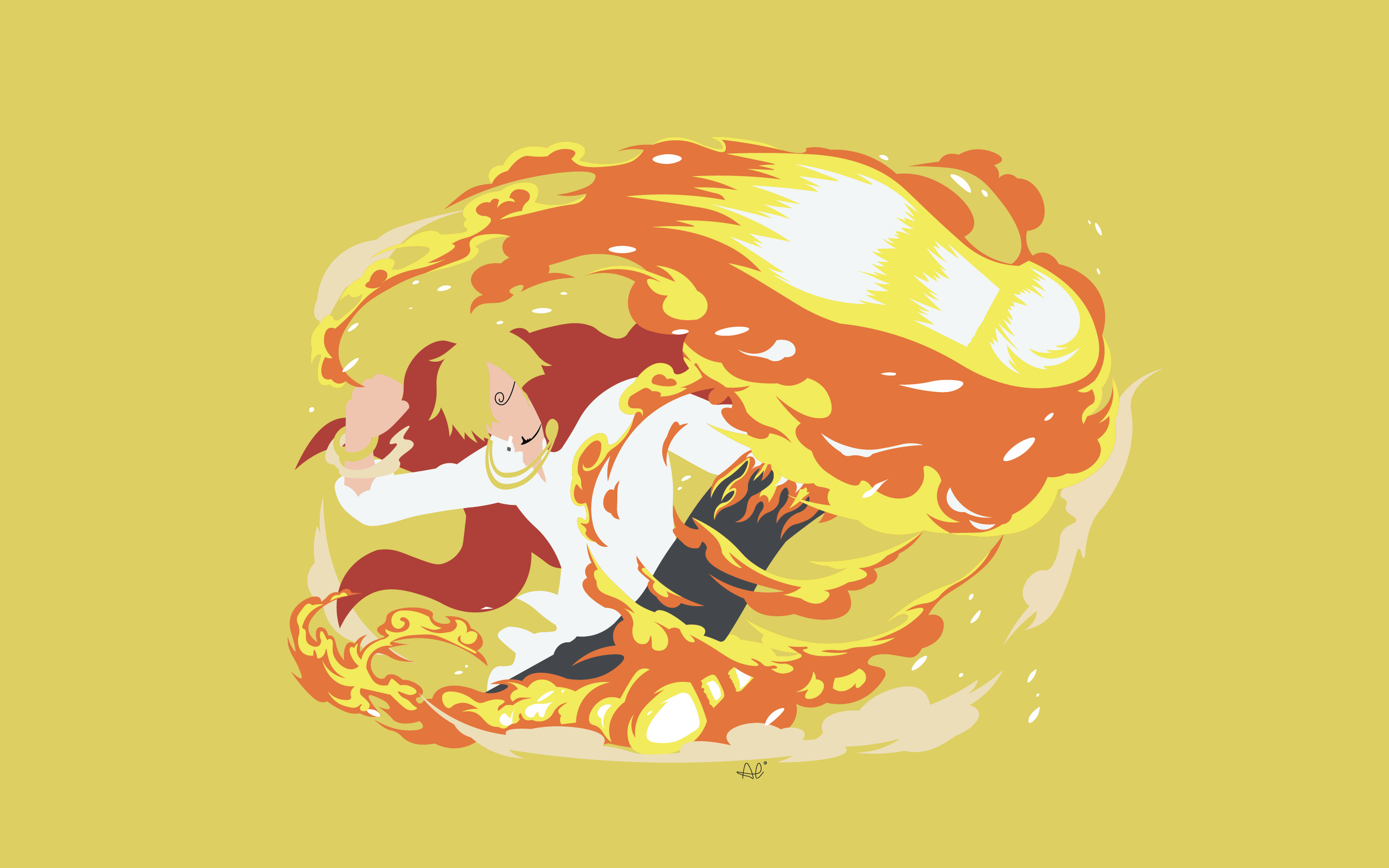 Sanji Minimalist Wallpapers - Top Free Sanji Minimalist Backgrounds ...