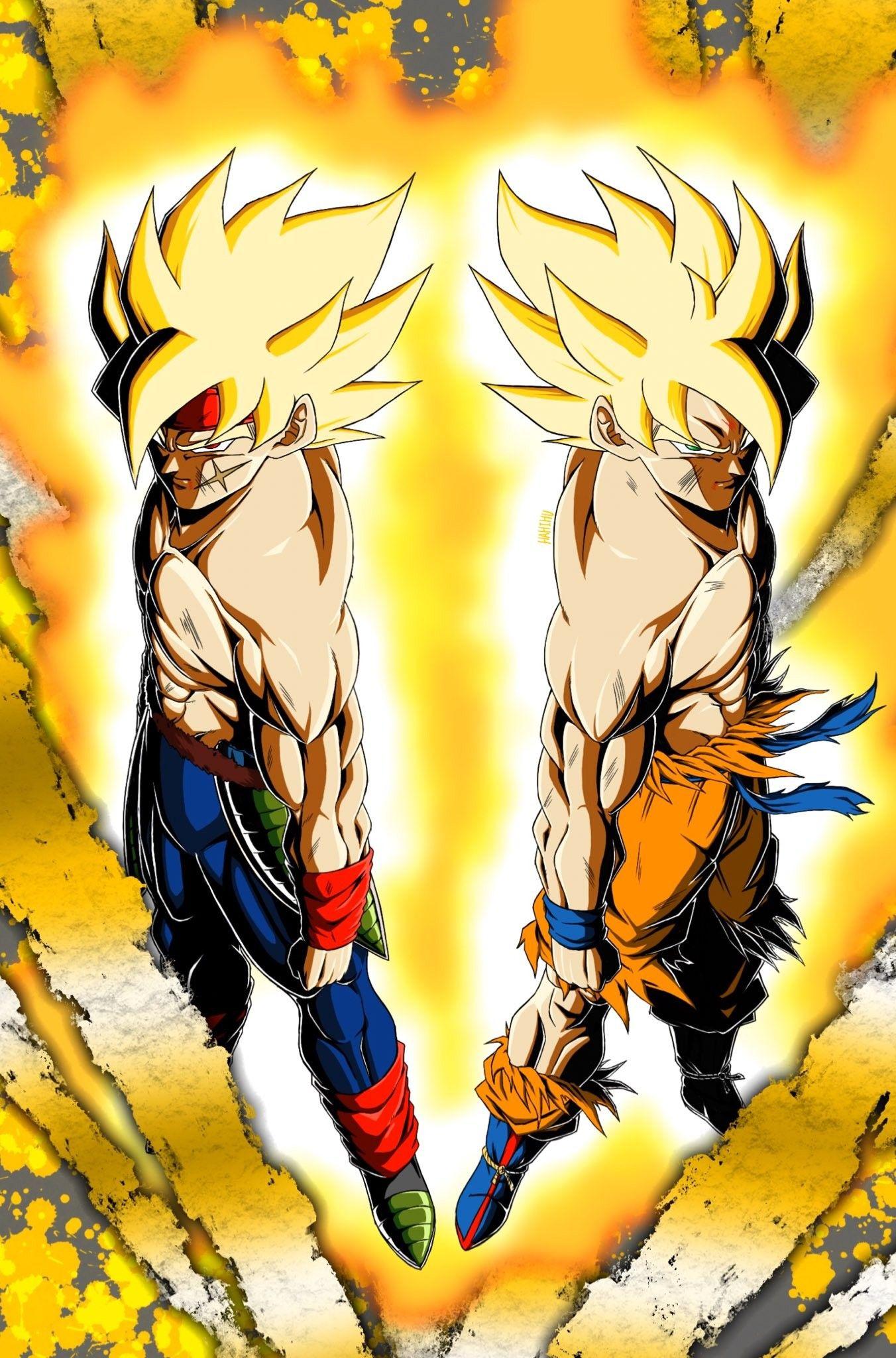 Goku And Bardock Vlr eng br Goku And Bardock Vlr eng br