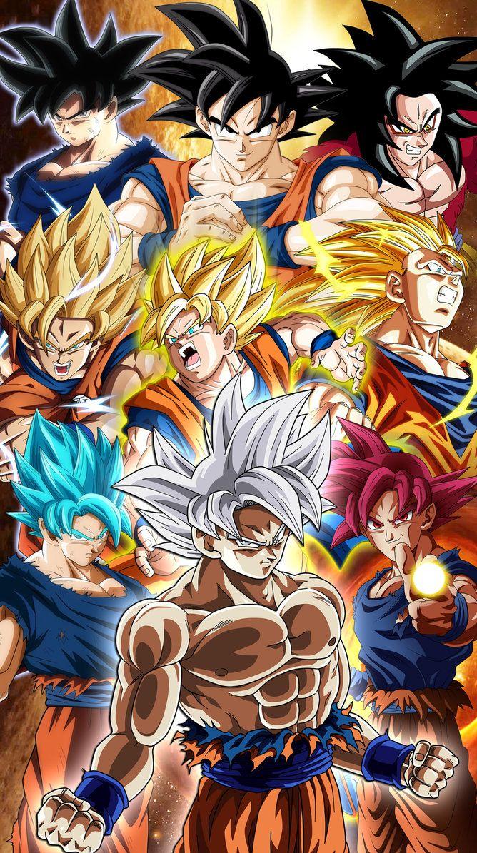 Goku Forms Wallpapers - Top Free Goku Forms Backgrounds - WallpaperAccess