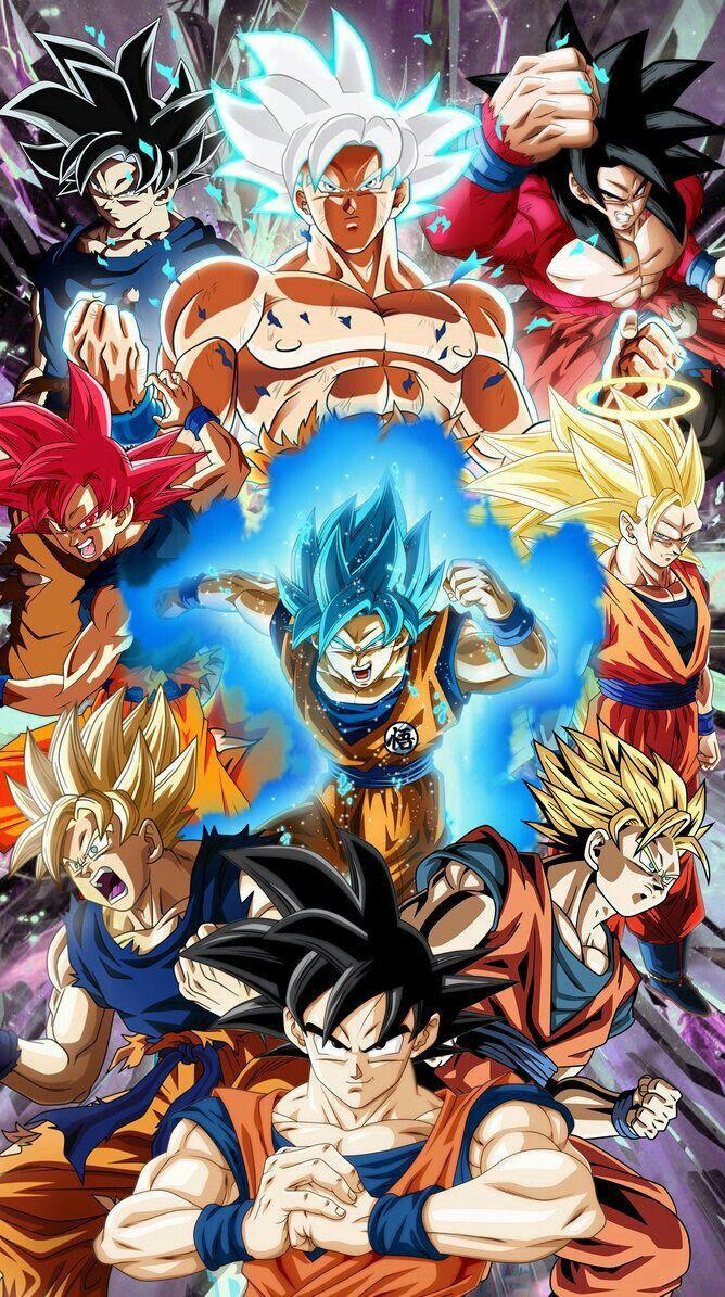 Goku Forms Wallpapers - Top Free Goku Forms Backgrounds - WallpaperAccess