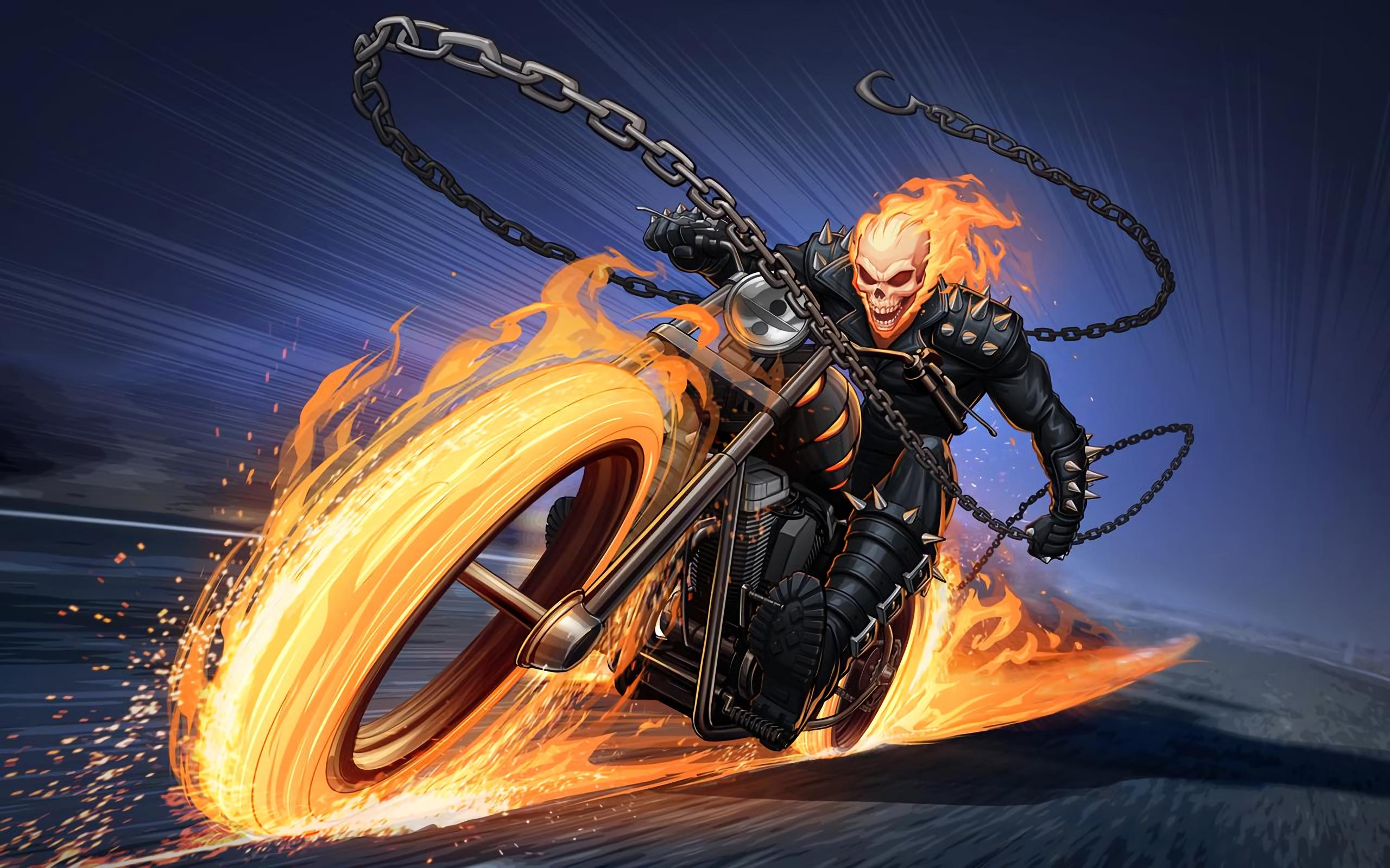 Ghost Rider Bike Wallpapers - Top Free Ghost Rider Bike Backgrounds ...