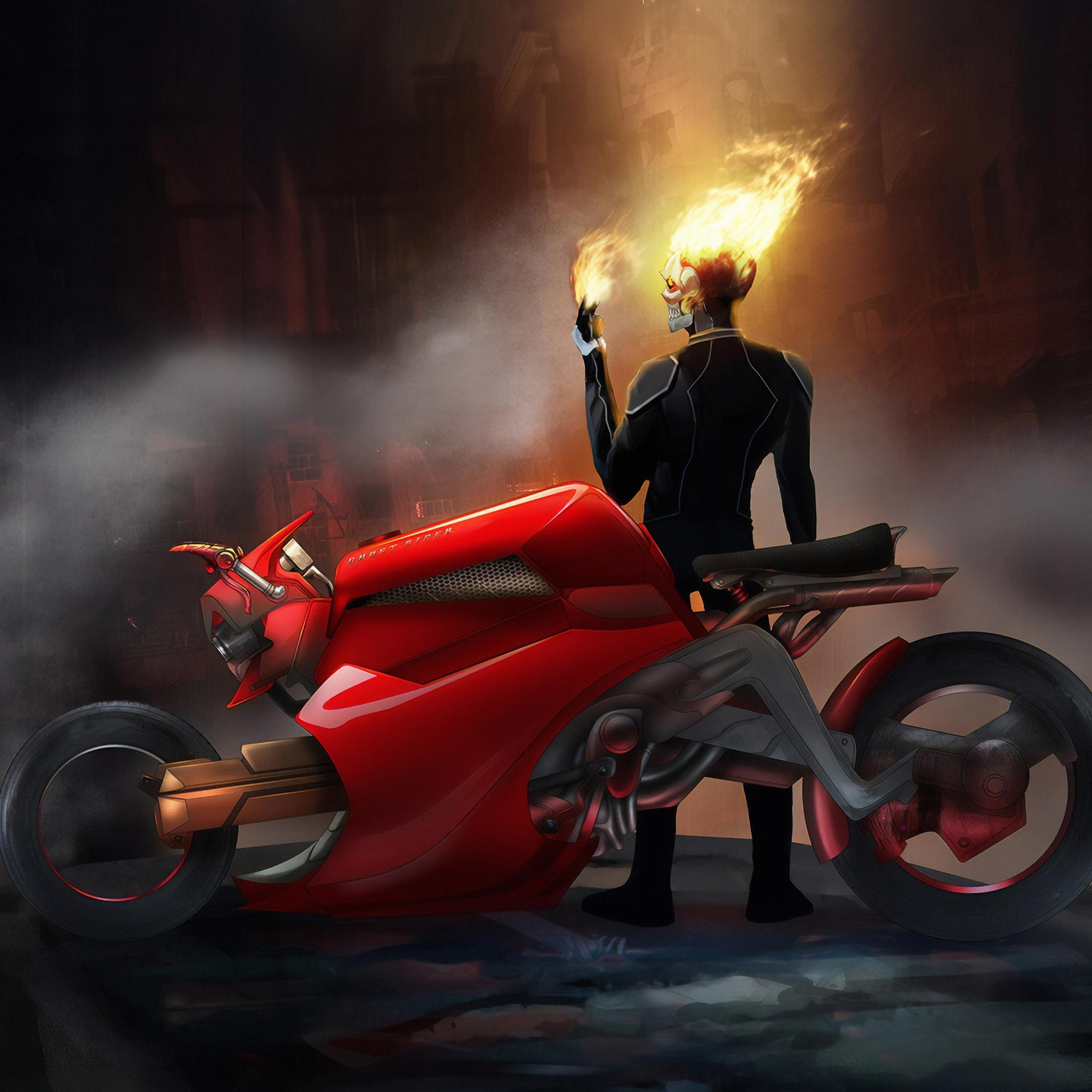 Ghost Rider Bike Wallpapers - Top Free Ghost Rider Bike Backgrounds ...