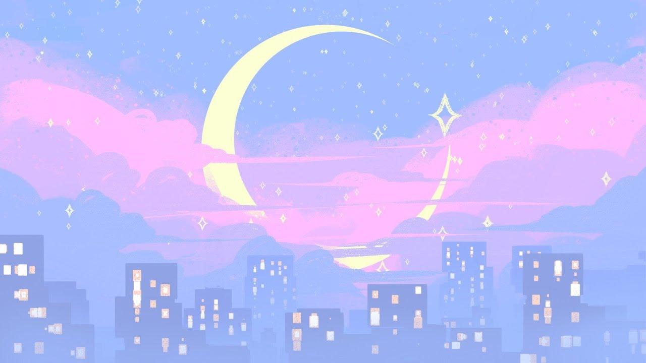 Lofi Moon Wallpapers - Top Free Lofi Moon Backgrounds - WallpaperAccess