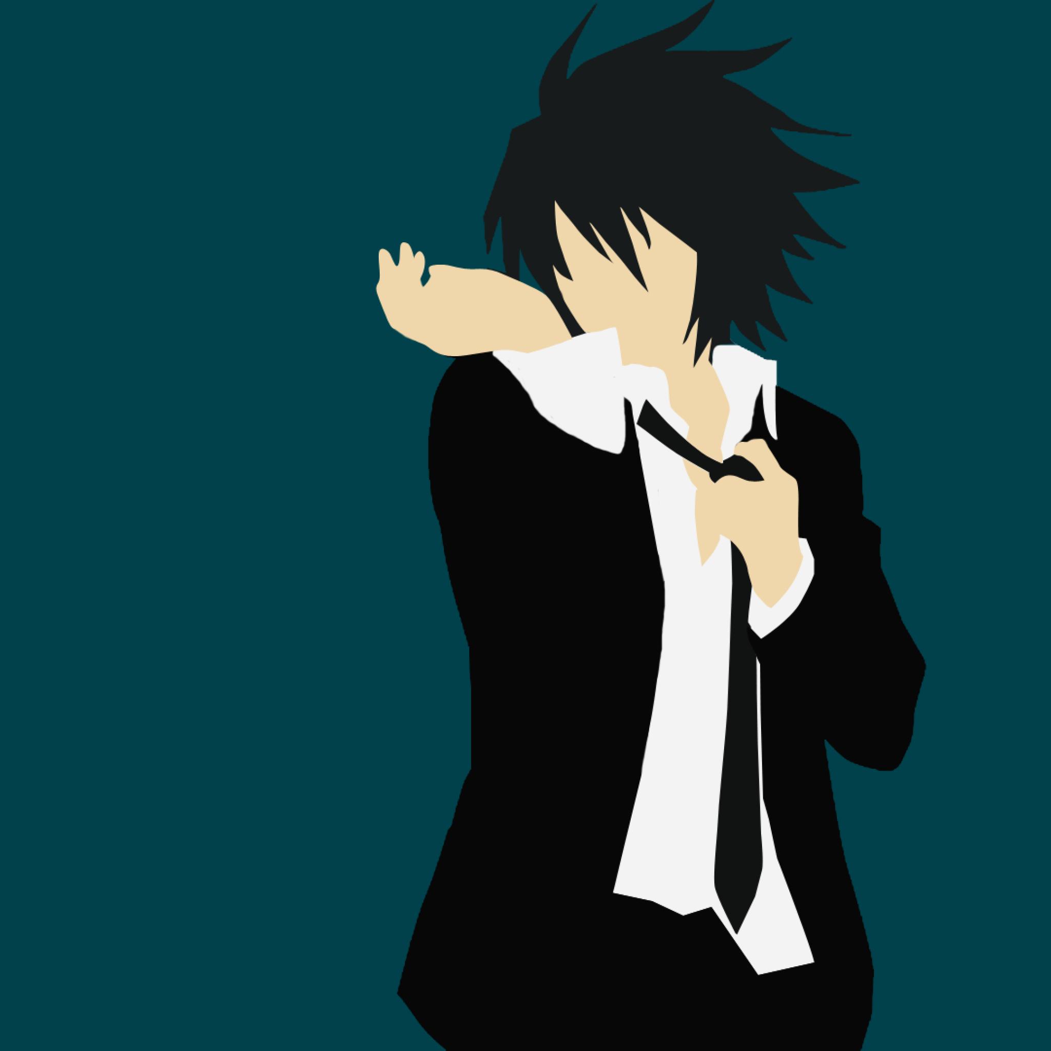 Death Note L Logo Wallpapers - Top Free Death Note L Logo Backgrounds ...