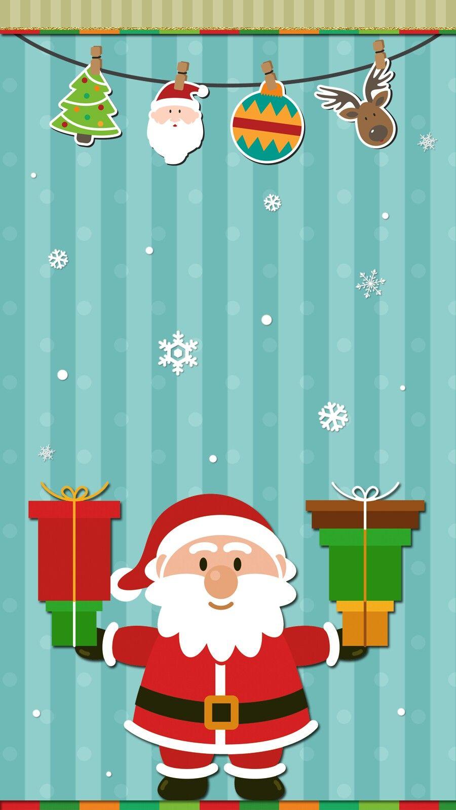 Santa Claus iPhone Wallpapers - Top Free Santa Claus iPhone Backgrounds ...