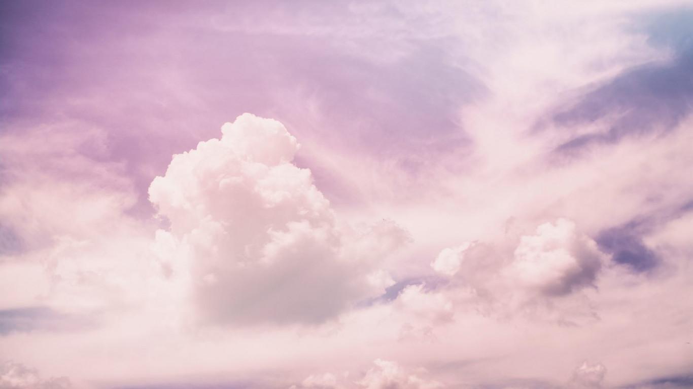 Pink Clouds Desktop Wallpapers - Top Free Pink Clouds Desktop ...