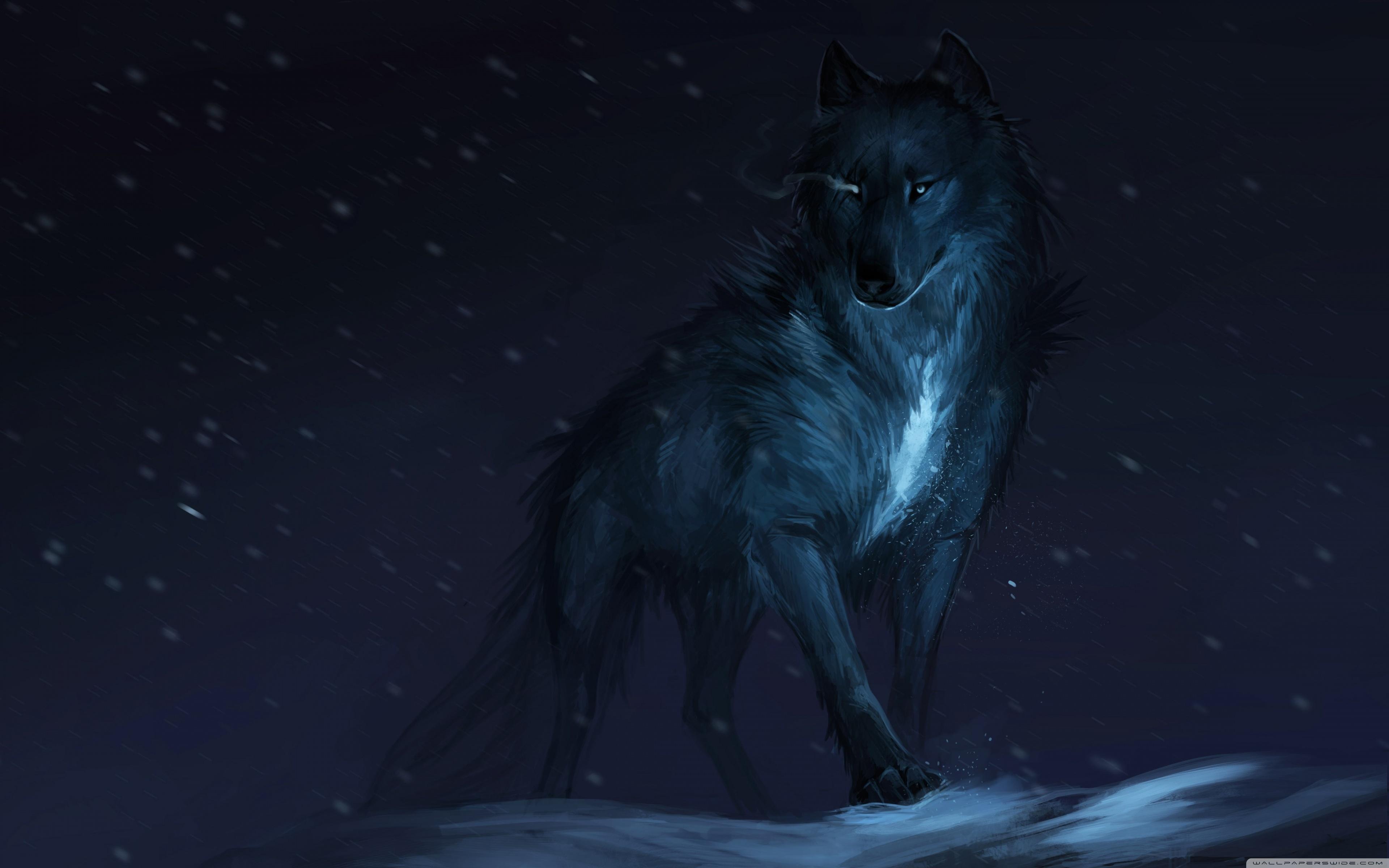 Wolf Artwork Wallpapers - Top Free Wolf Artwork Backgrounds ...