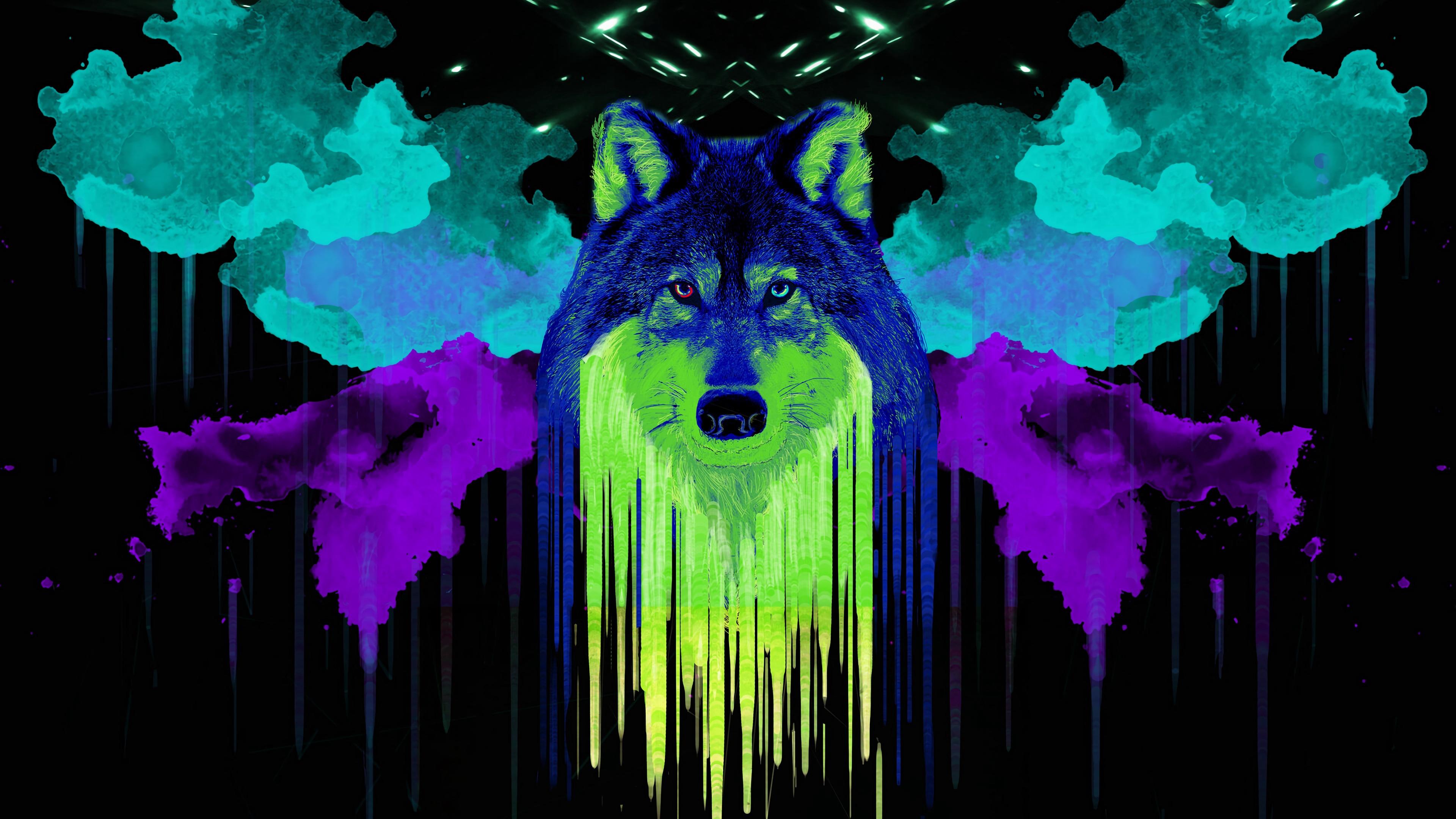 Wolf Artwork Wallpapers - Top Free Wolf Artwork Backgrounds ...