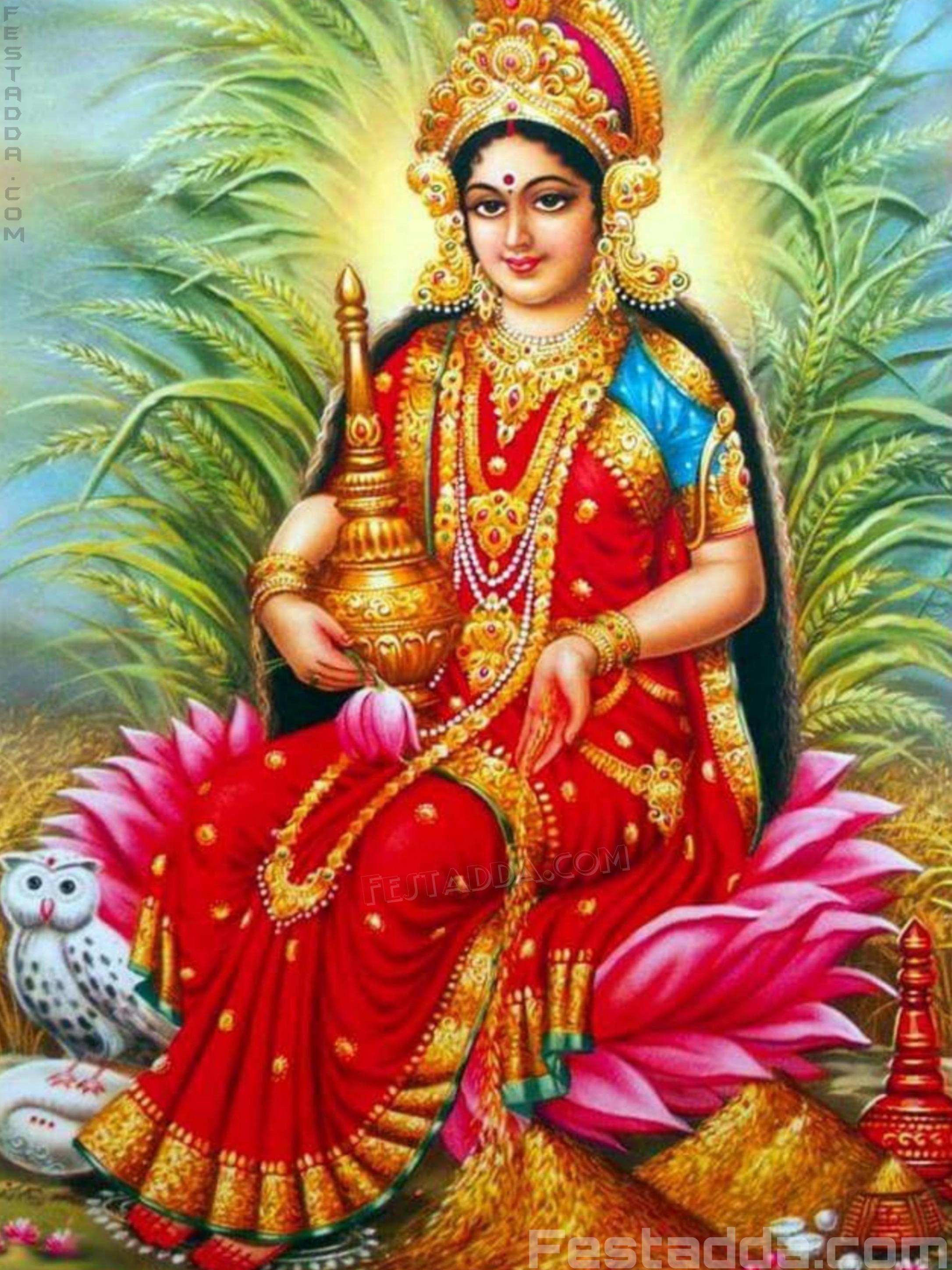 Laxmi Mata Wallpapers - Top Free Laxmi Mata Backgrounds - WallpaperAccess