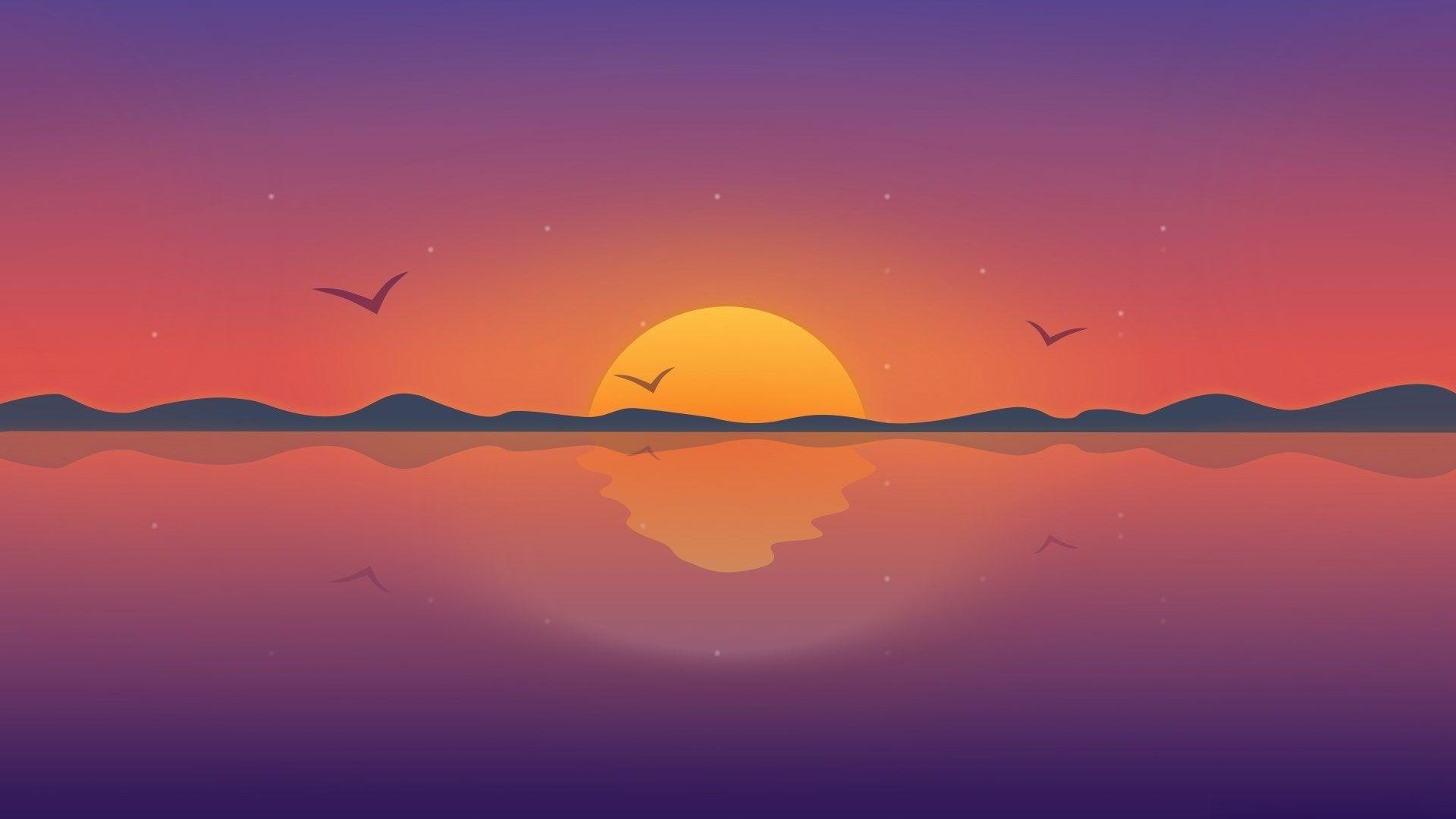 Relaxing Sunset Wallpapers - Top Free Relaxing Sunset Backgrounds ...