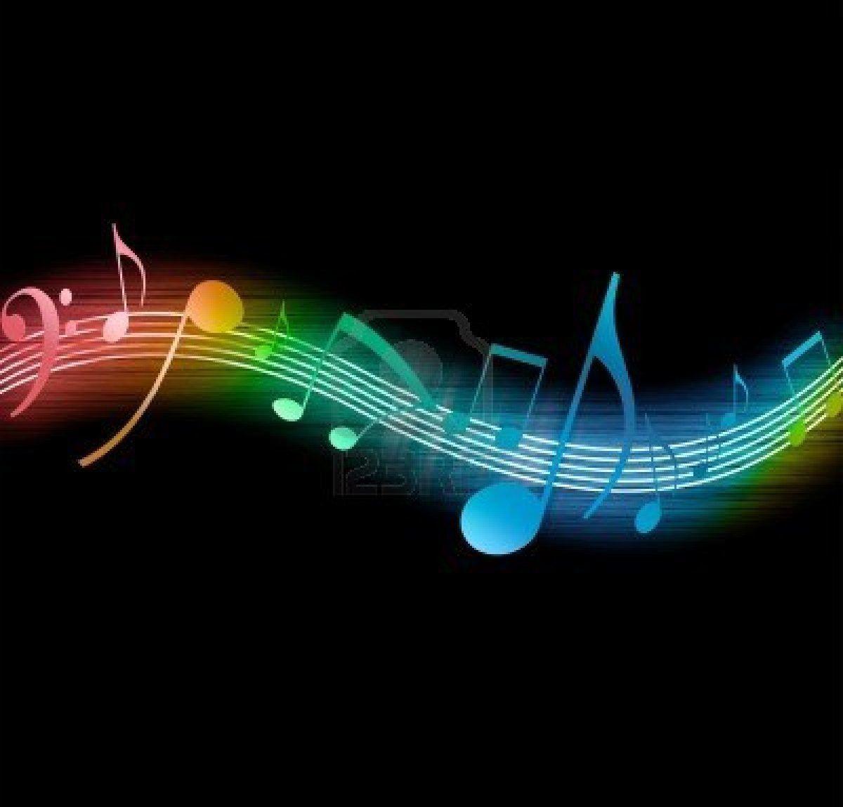 Neon Music Notes Wallpapers - Top Free Neon Music Notes Backgrounds ...