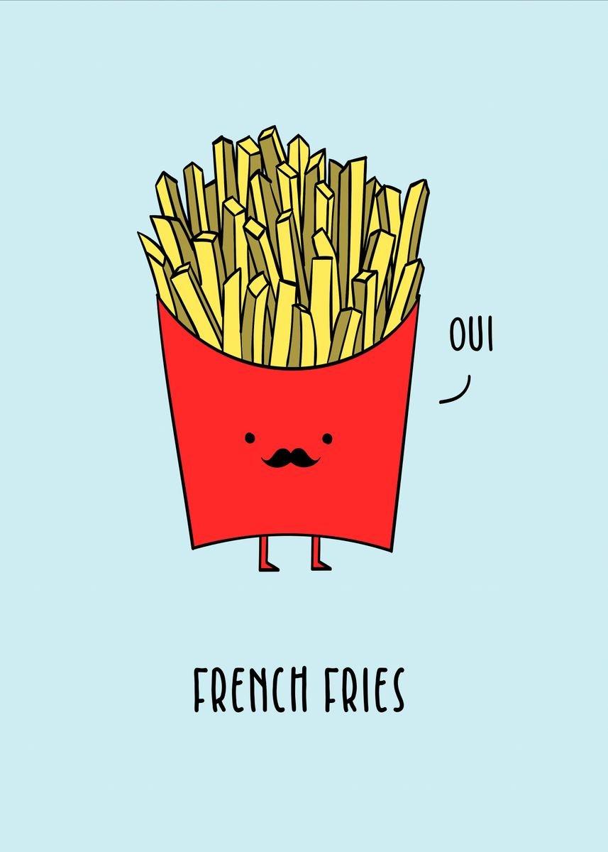 Cute French Fries Wallpapers - Top Free Cute French Fries Backgrounds ...