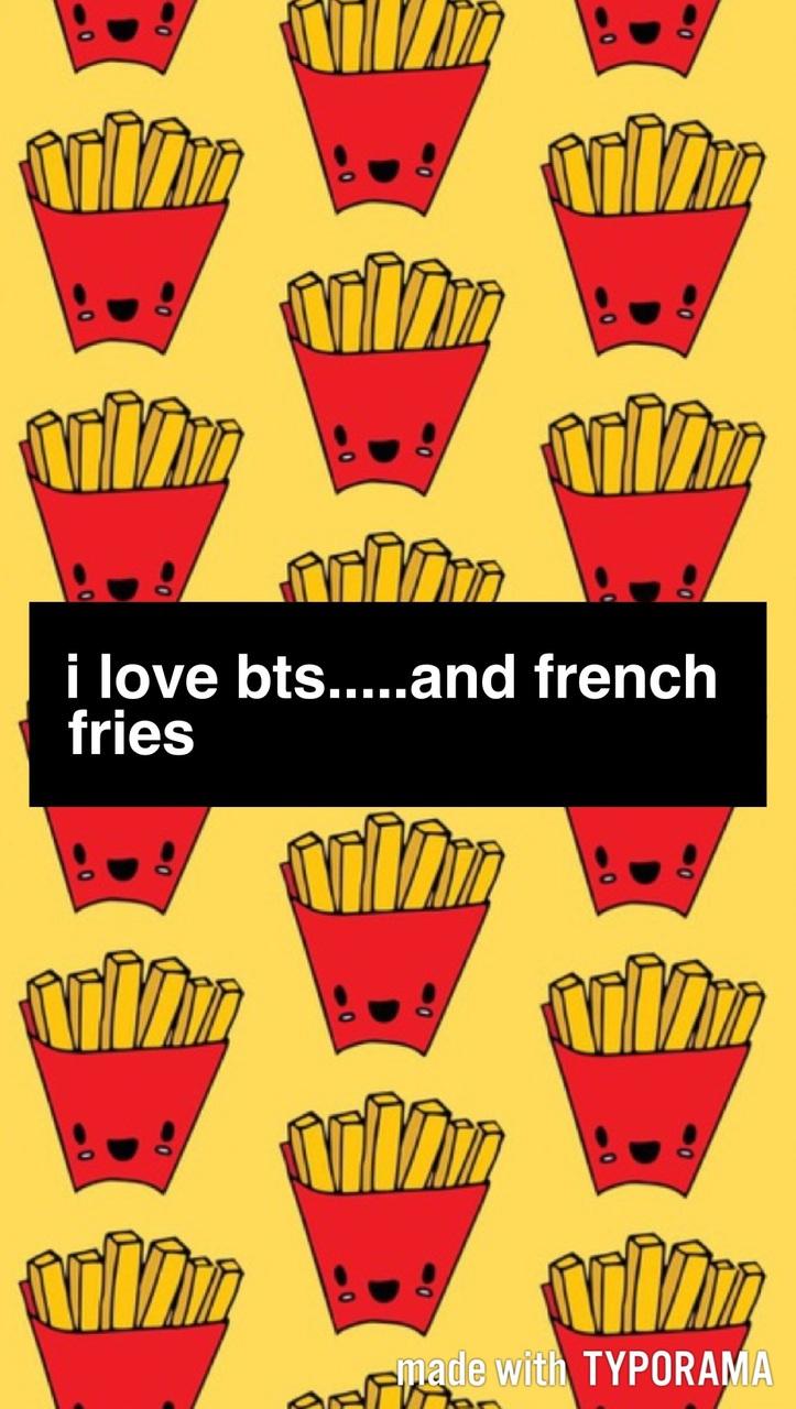 Cute French Fries Wallpapers - Top Free Cute French Fries Backgrounds ...