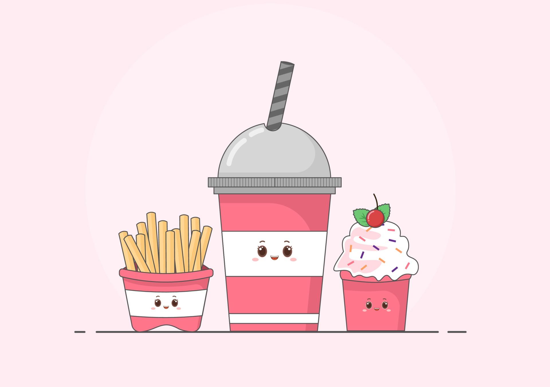 Cute French Fries Wallpapers - Top Free Cute French Fries Backgrounds ...