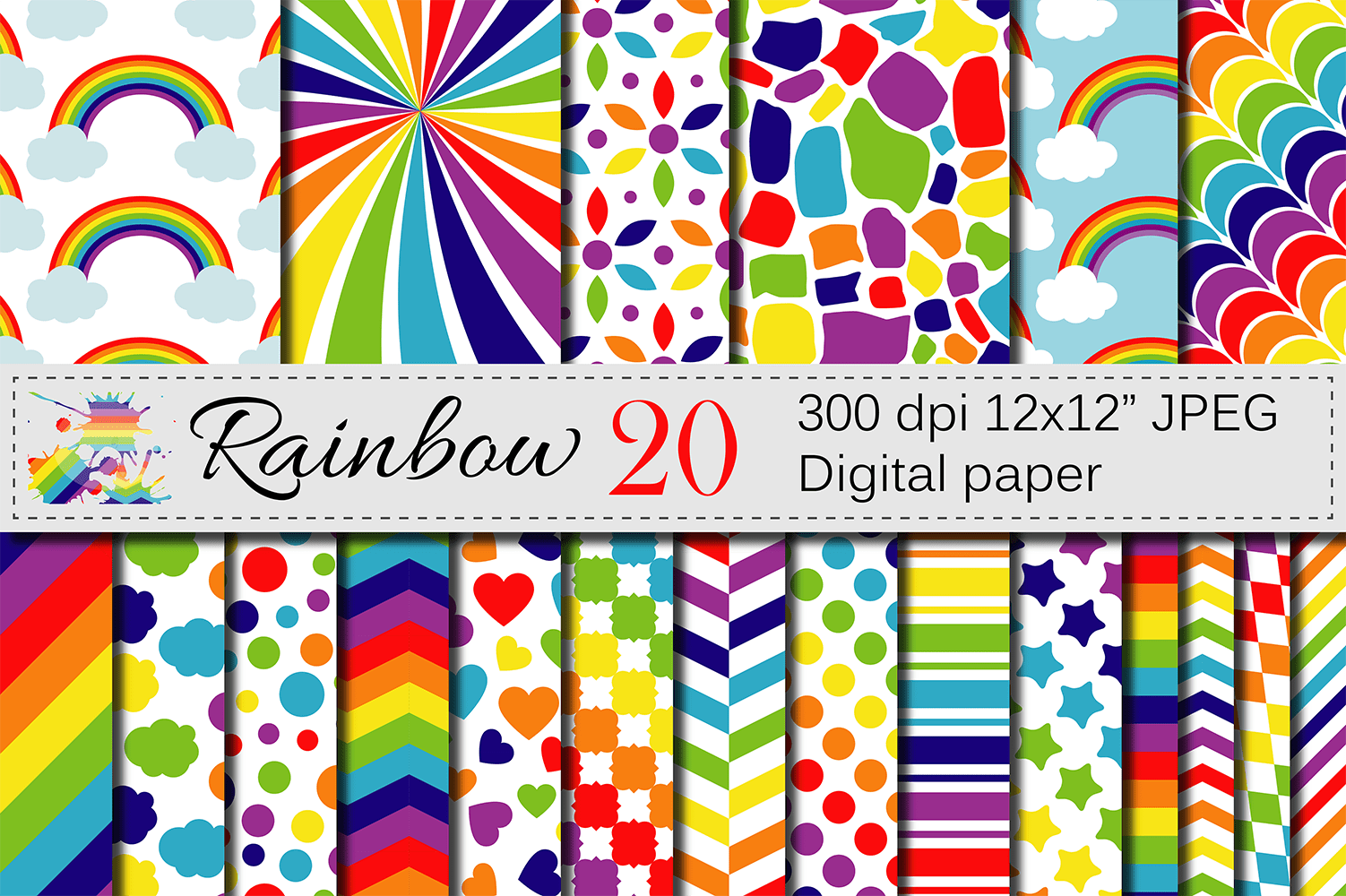 Digital Rainbow Wallpapers - Top Free Digital Rainbow Backgrounds ...