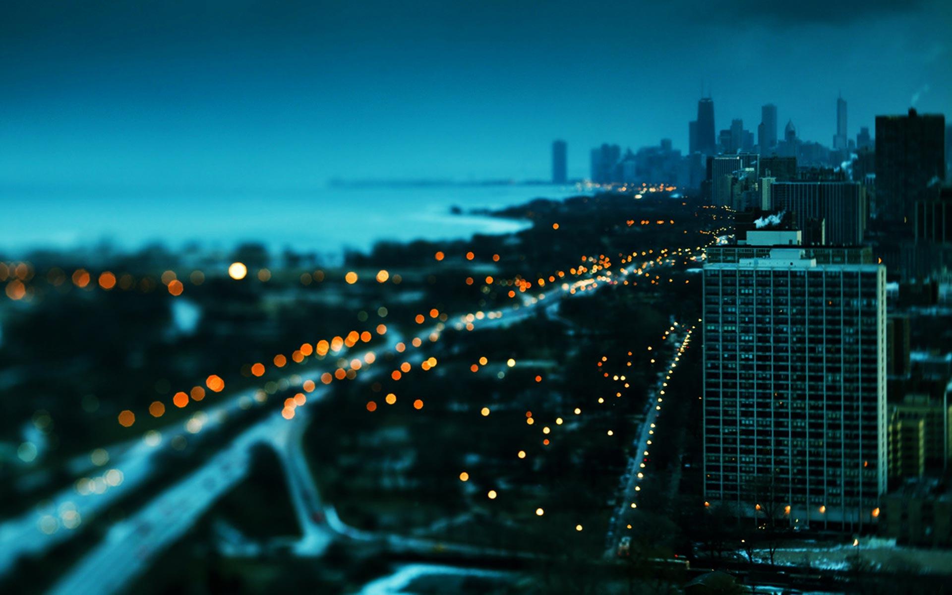 Blue Night City Wallpapers - Top Free Blue Night City Backgrounds ...