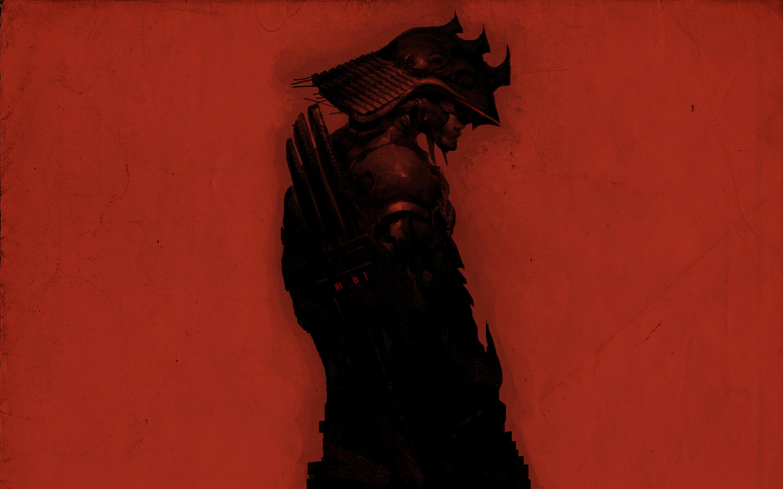 Red and Black Samurai Wallpapers - Top Free Red and Black Samurai ...