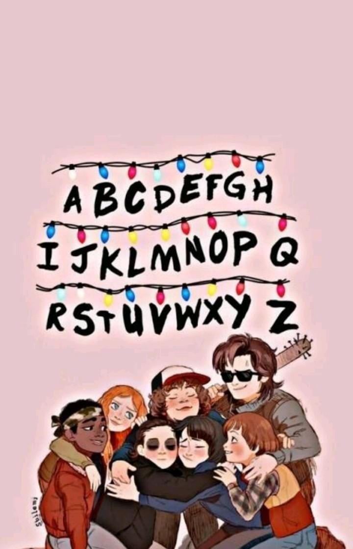 Eleven Stranger Things Cartoon Wallpapers - Top Free Eleven Stranger ...