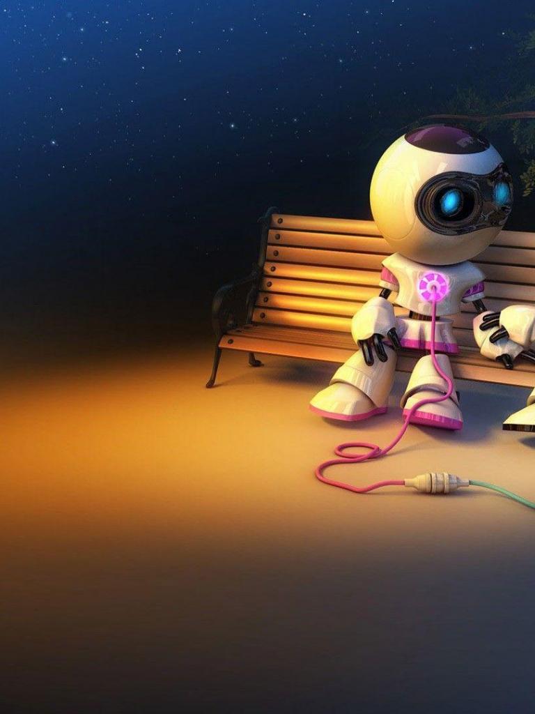 Small Robot Wallpapers - Top Free Small Robot Backgrounds - WallpaperAccess