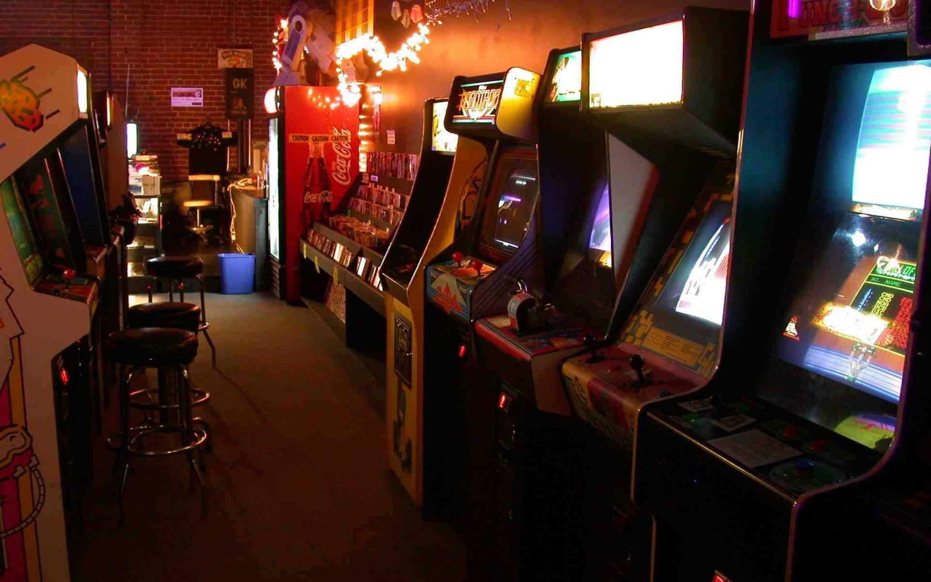 Arcade Room Wallpapers - Top Free Arcade Room Backgrounds - WallpaperAccess