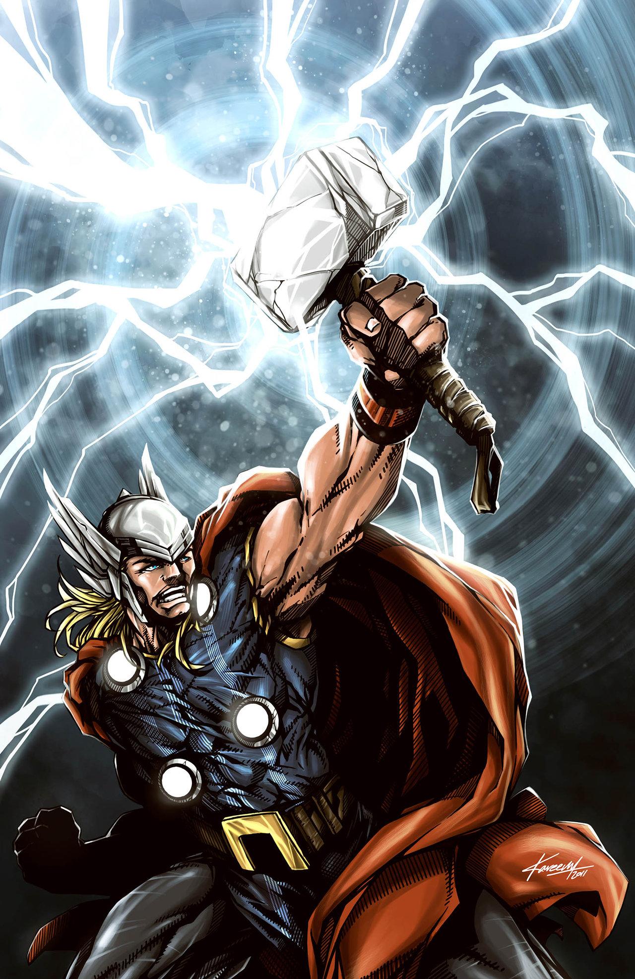 Thunder God Wallpapers - Top Free Thunder God Backgrounds - WallpaperAccess