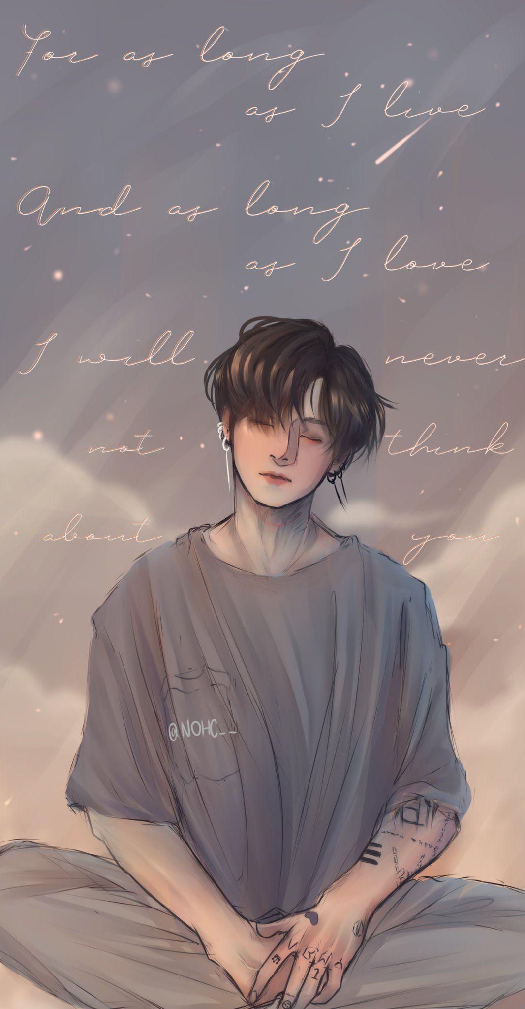 BTS V Anime Wallpapers - Top Free BTS V Anime Backgrounds - WallpaperAccess