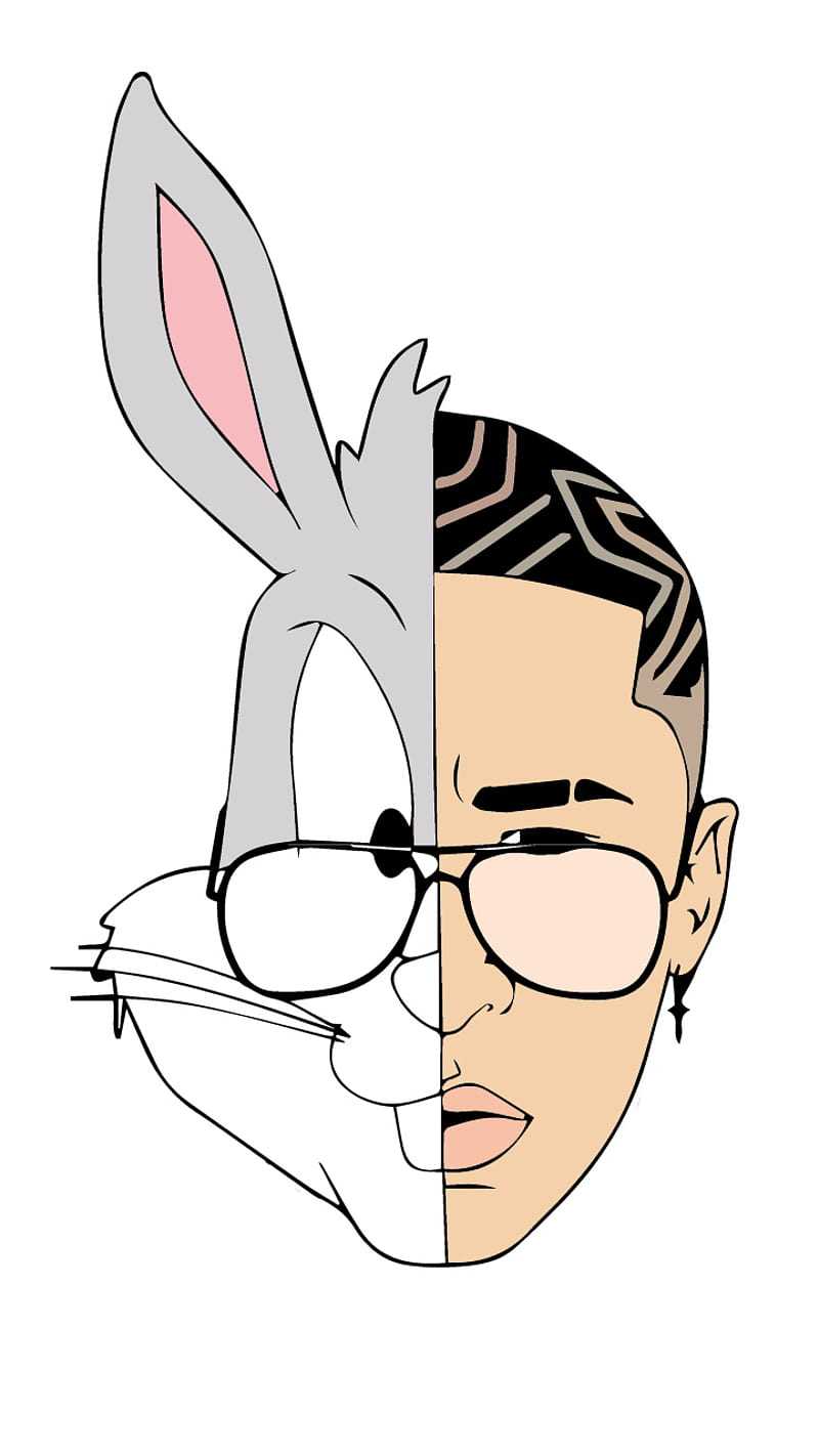 Bad Bunny Logo Wallpapers - Top Free Bad Bunny Logo Backgrounds ...