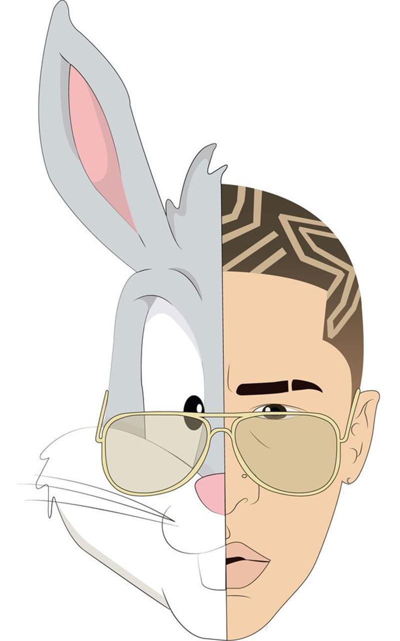 Bad Bunny Logo Wallpapers - Top Free Bad Bunny Logo Backgrounds ...