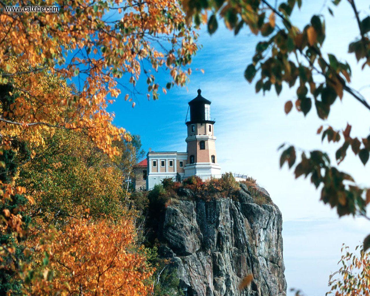 Autumn Lighthouse Wallpapers - Top Free Autumn Lighthouse Backgrounds ...