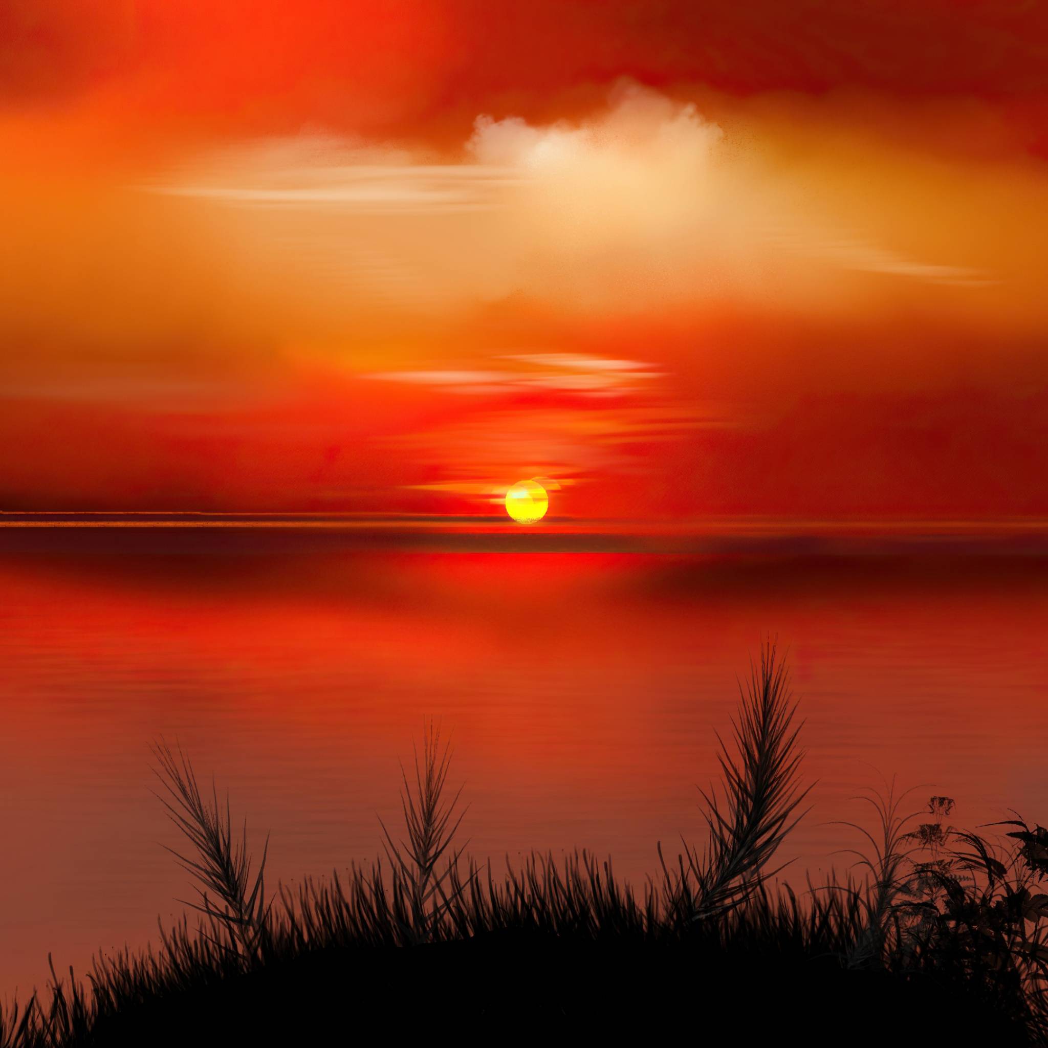 Sunset Digital Wallpapers - Top Free Sunset Digital Backgrounds ...