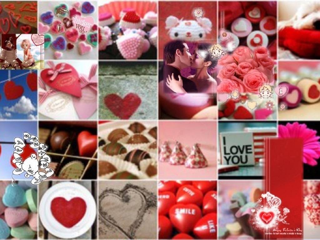 Valentines Day Collage Wallpapers - Top Free Valentines Day Collage ...