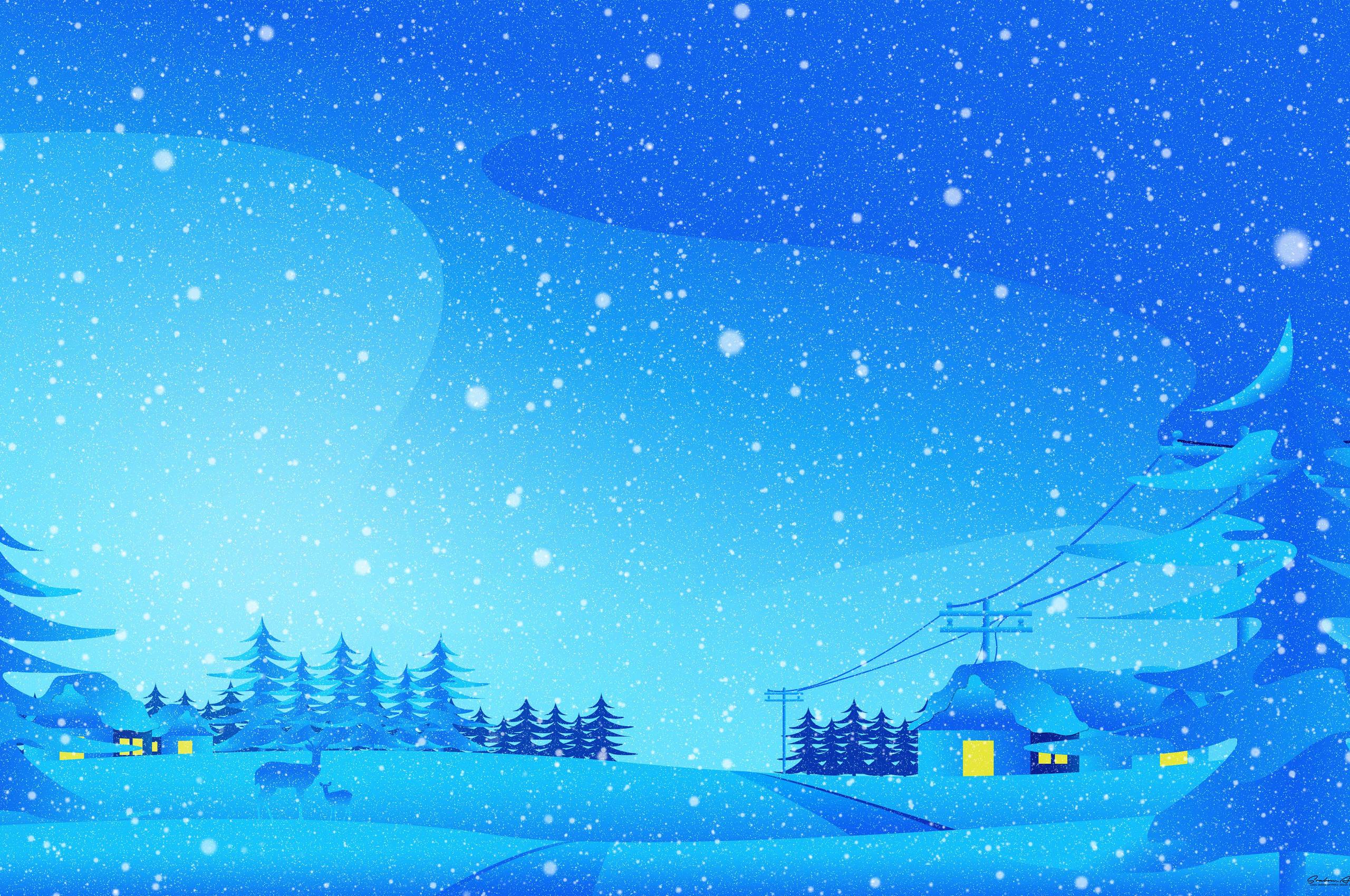Winter Pixel Wallpapers - Top Free Winter Pixel Backgrounds ...