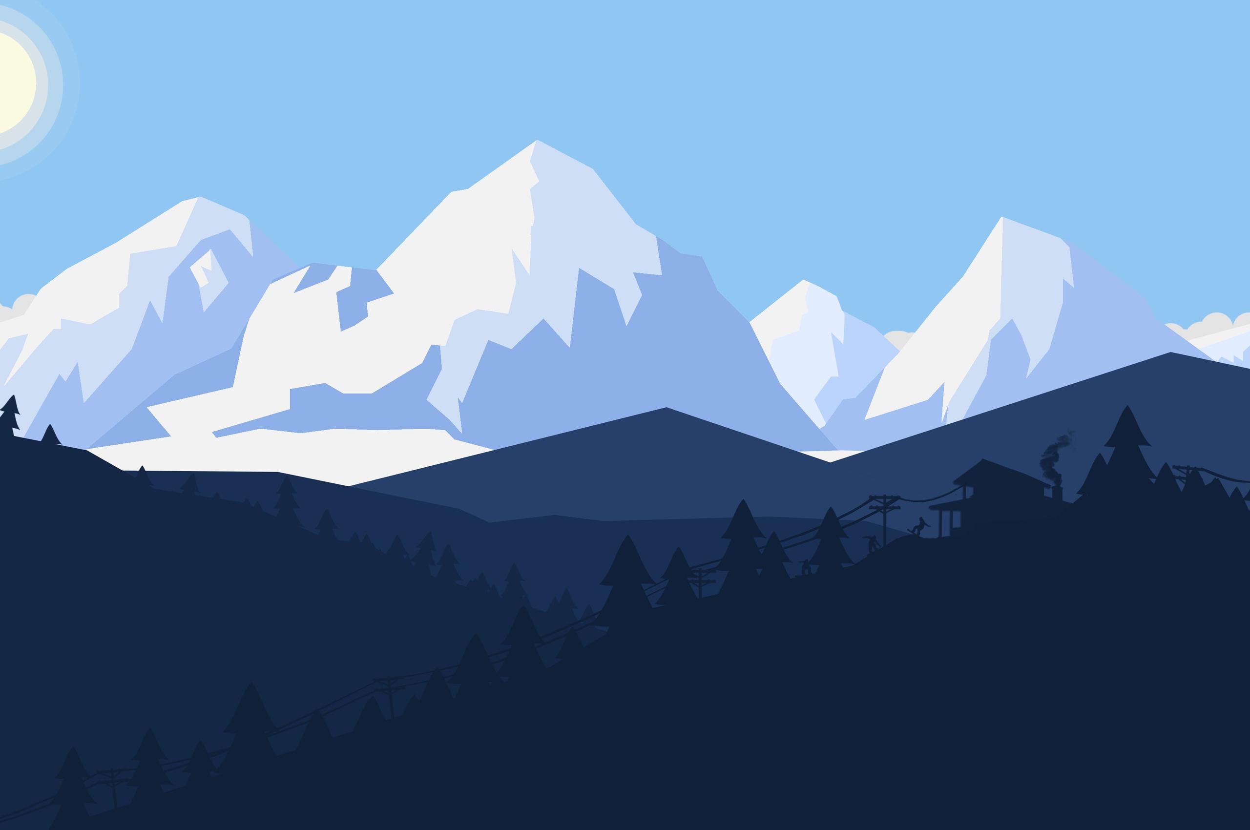 Winter Pixel Wallpapers - Top Free Winter Pixel Backgrounds ...